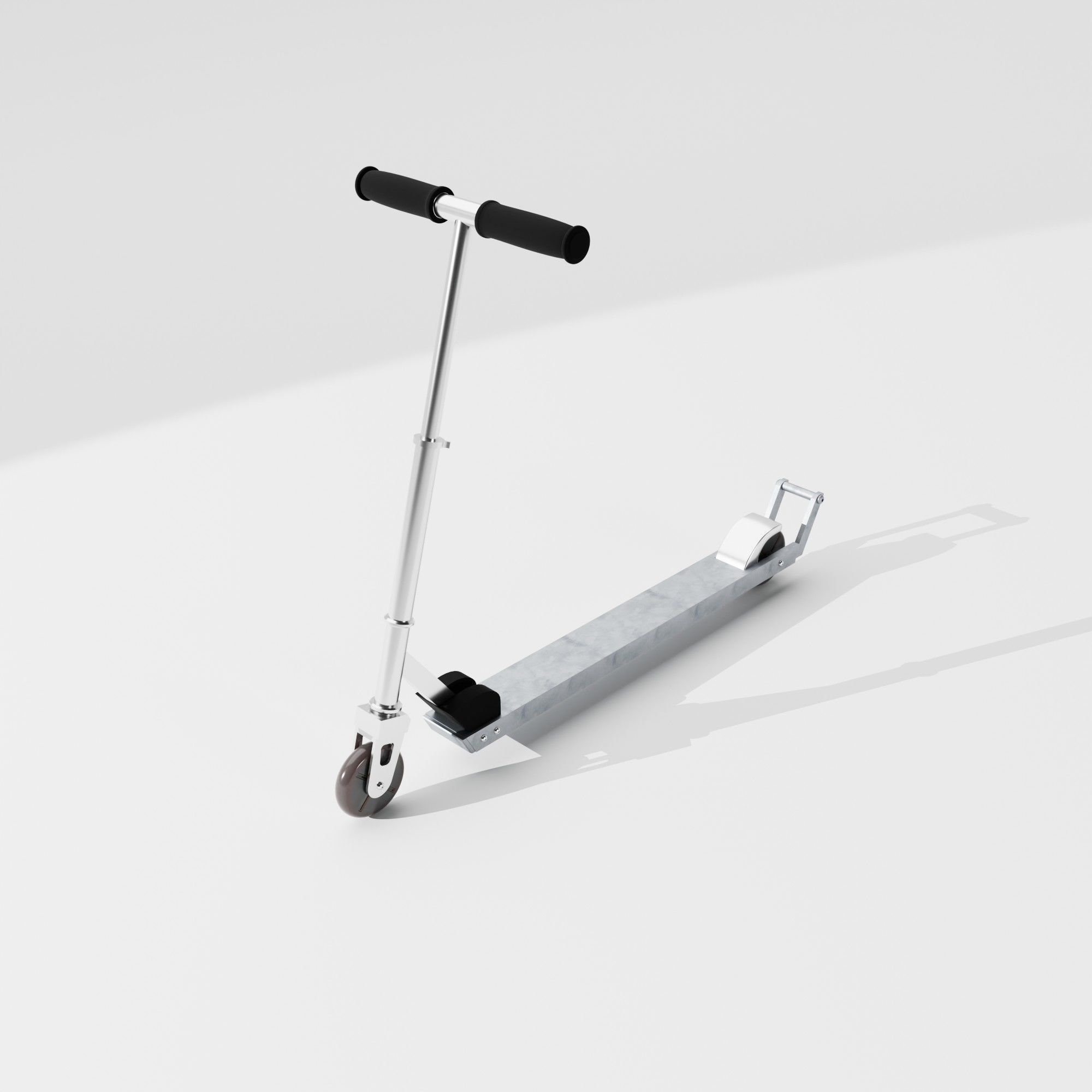 Classic Kick Scooter free VR / AR / low-poly 3D model | CGTrader