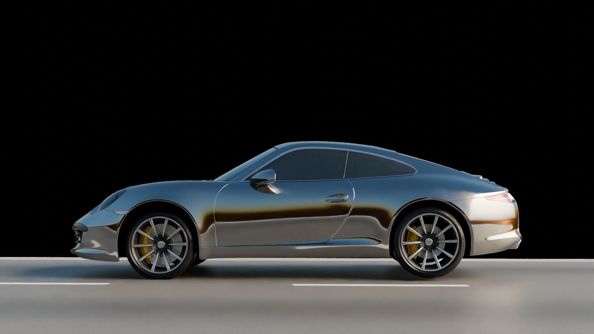 Porsche 911 Rigged free 3D model rigged | CGTrader