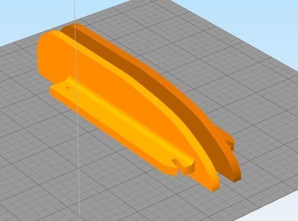 STL files to 3D print a miniature model of an Adirondack chair 3D model ...
