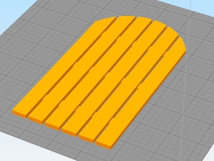 STL files to 3D print a miniature model of an Adirondack chair 3D model ...