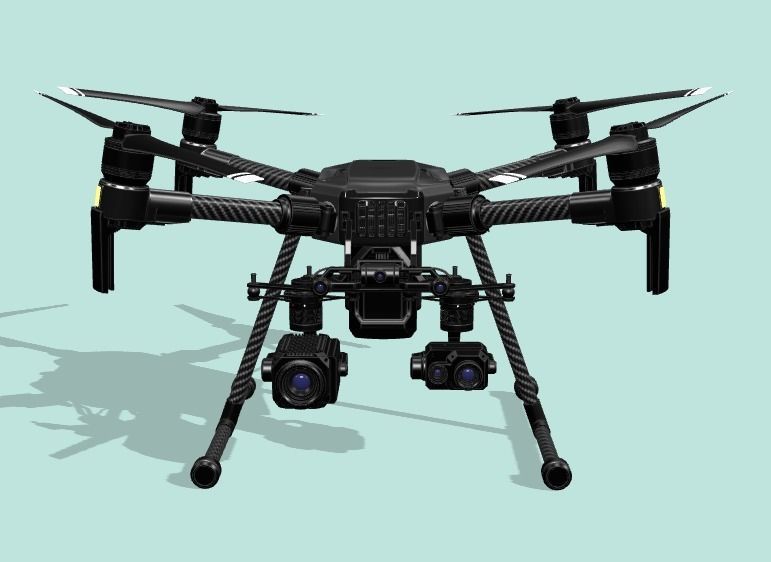 DJI Phantom 2 3D model | CGTrader
