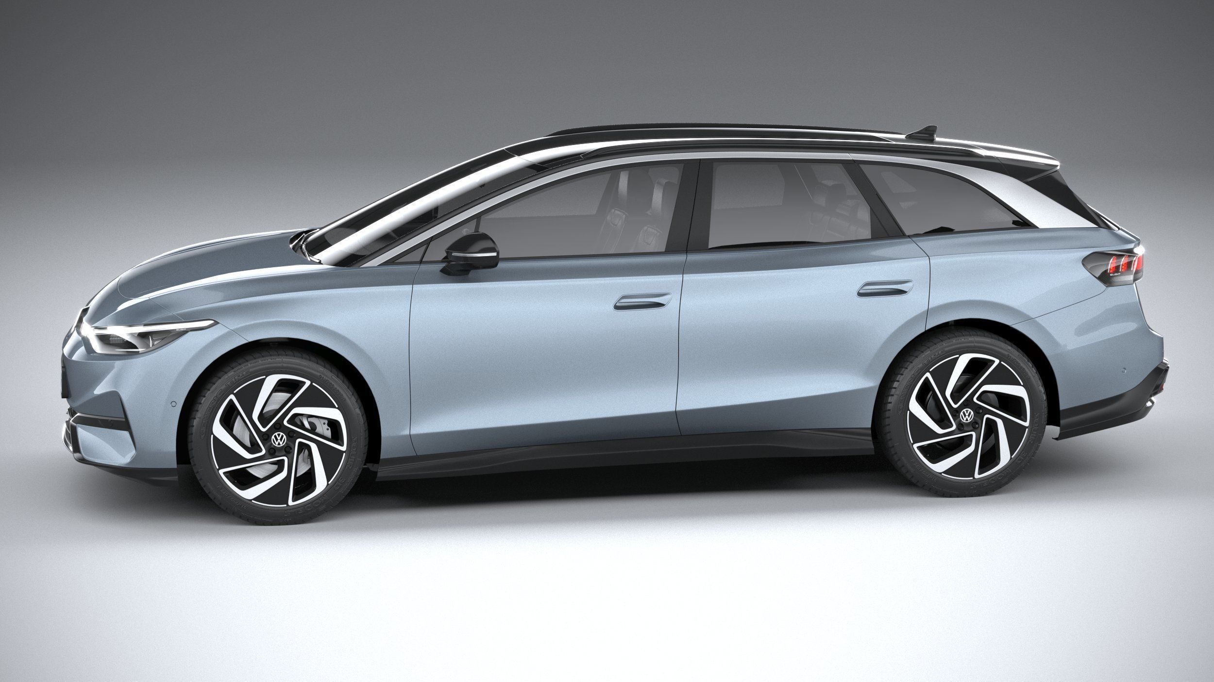 Volkswagen ID7 Tourer 2025 3D model | CGTrader