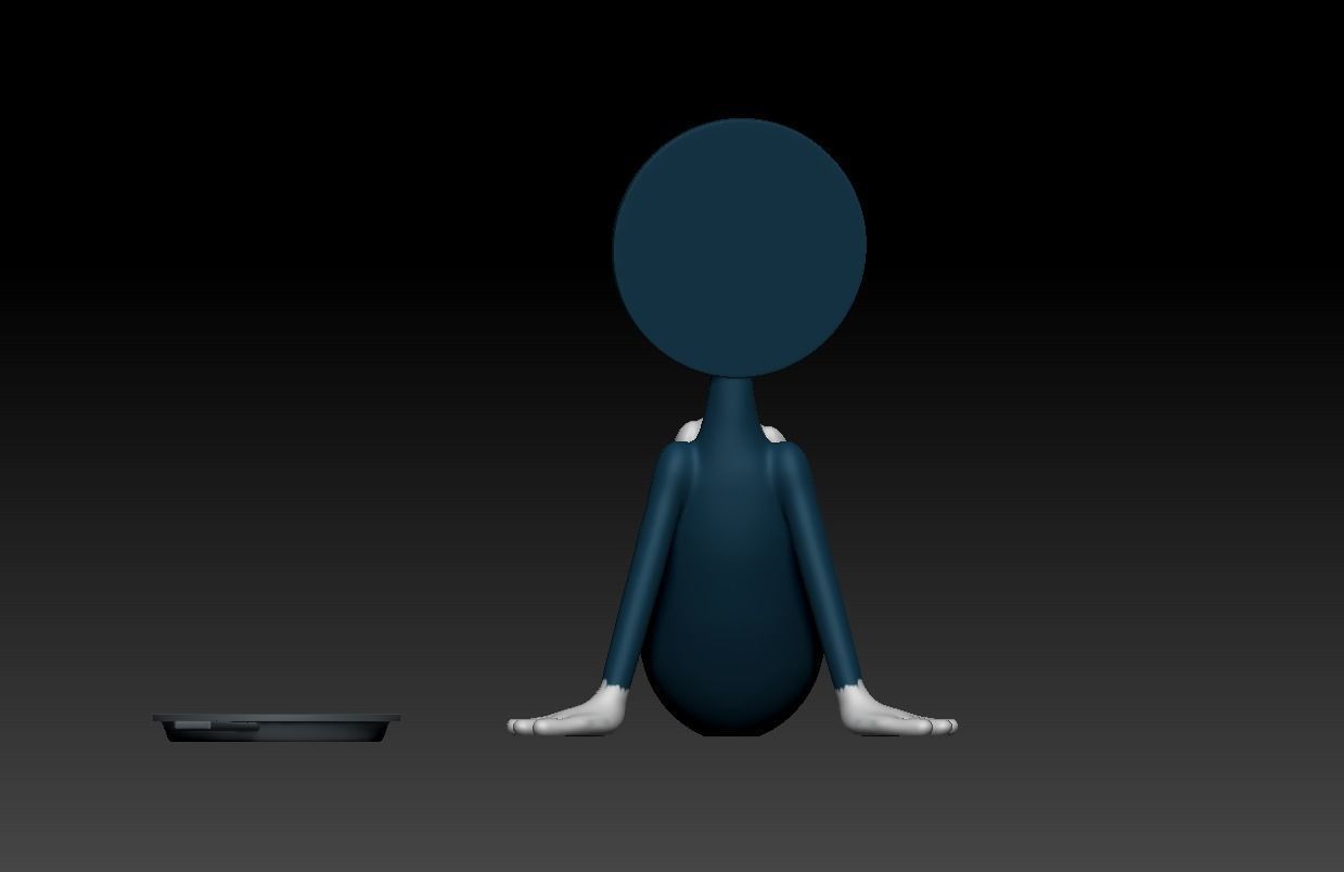 TOM AND JERRY - SHAPES OF TOM - PAN-SHAPED FACE 3D model 3D printable ...