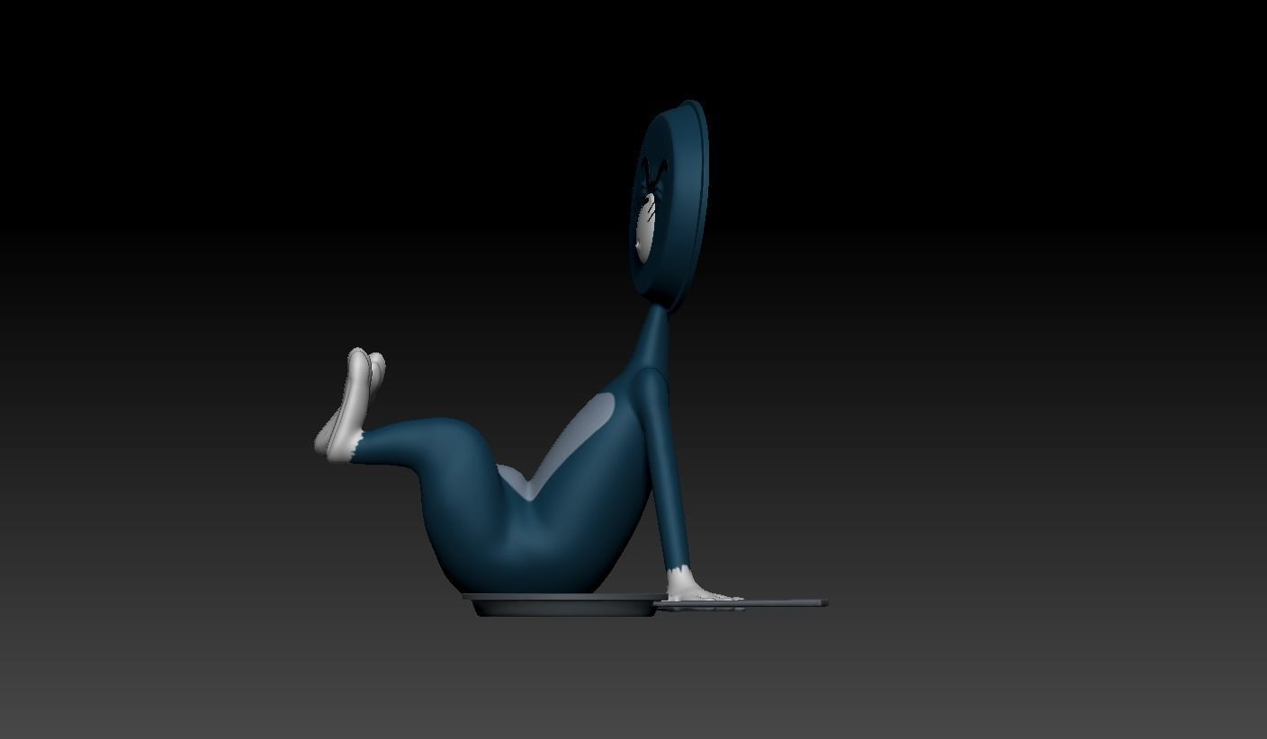 TOM AND JERRY - SHAPES OF TOM - PAN-SHAPED FACE 3D model 3D printable ...