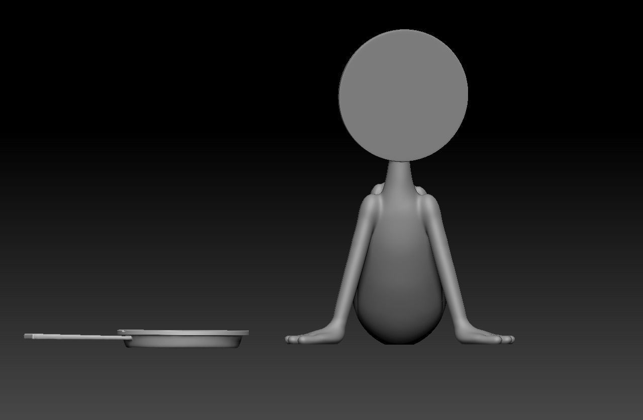 TOM AND JERRY - SHAPES OF TOM - PAN-SHAPED FACE 3D model 3D printable ...