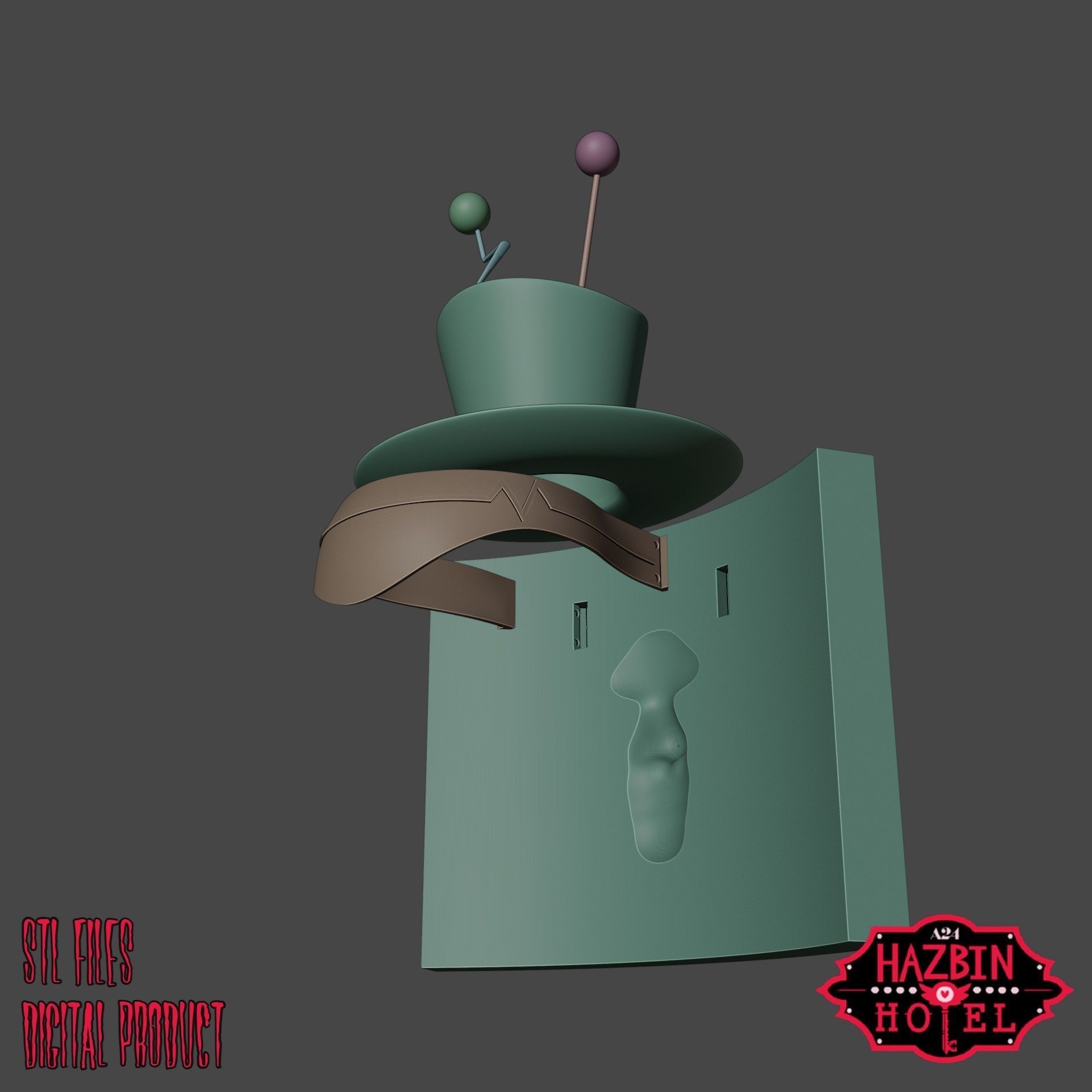Vox Cosplay Set Hazbin Hotel 3D model 3D printable | CGTrader
