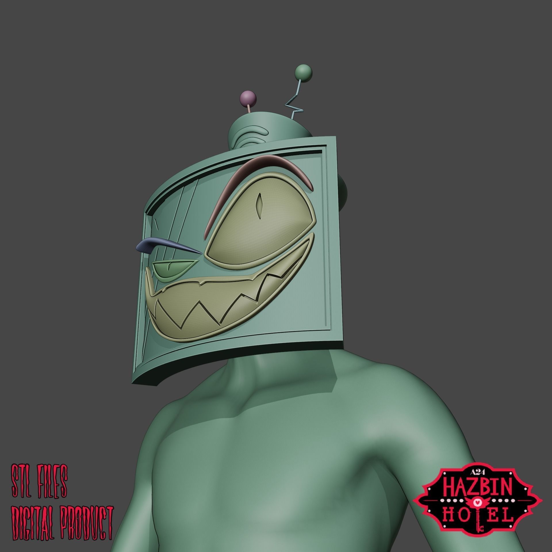 Vox Cosplay Set Hazbin Hotel 3D model 3D printable | CGTrader