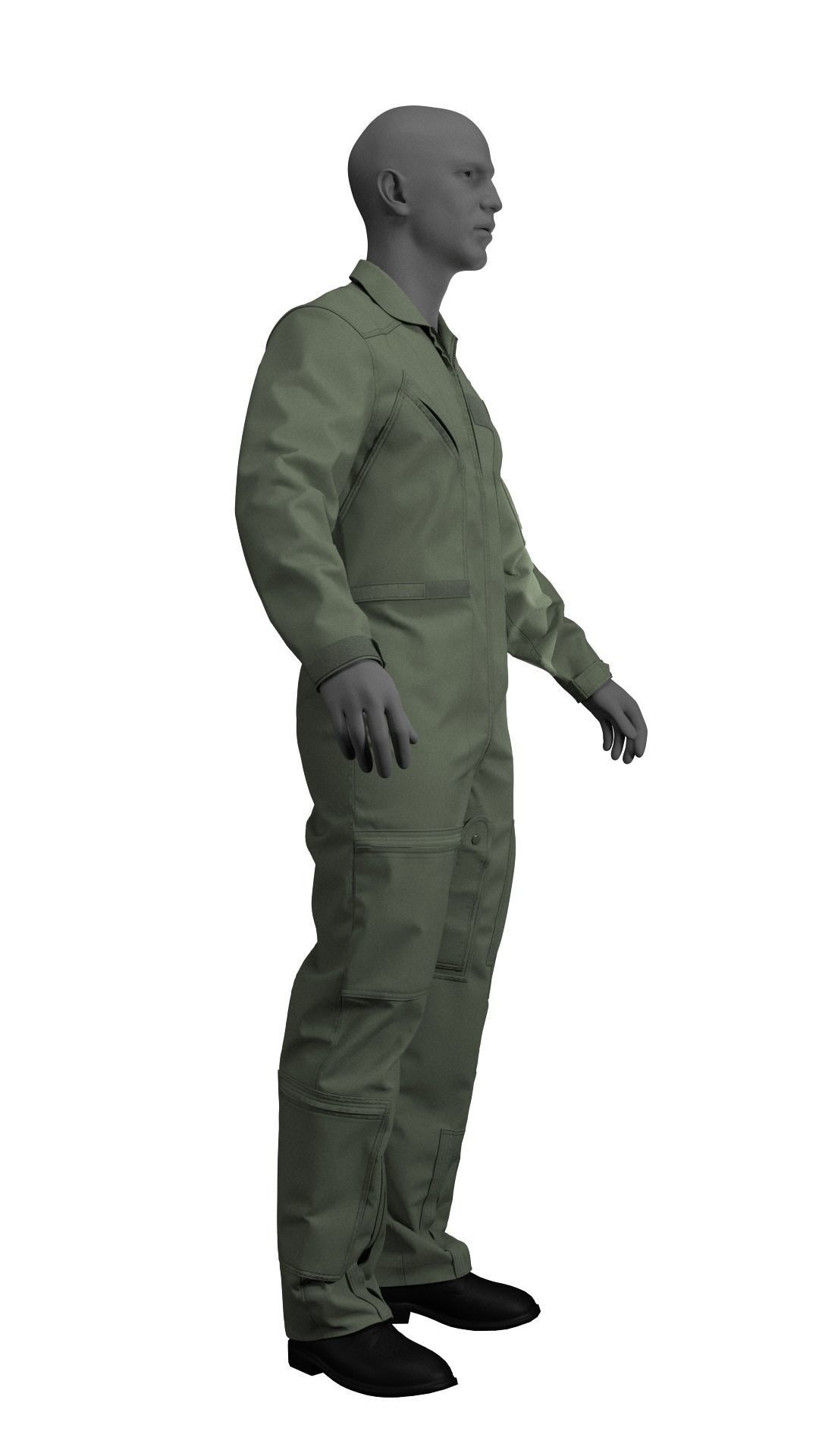US Flight Suit CWU-27P - Marvelous Designer 3D model | CGTrader