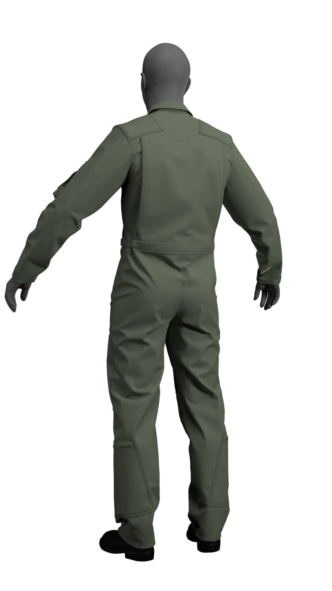 US Flight Suit CWU-27P - Marvelous Designer 3D model | CGTrader