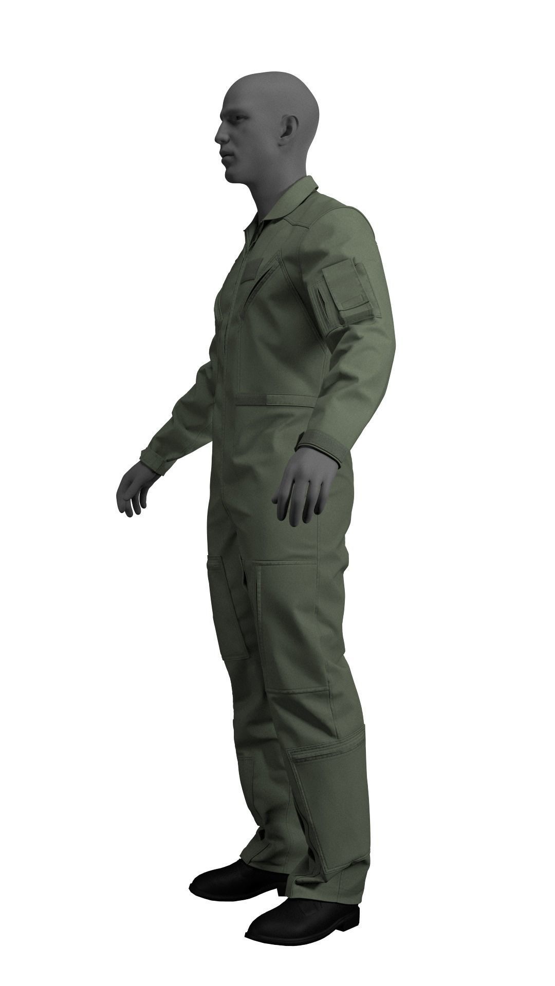 US Flight Suit CWU-27P - Marvelous Designer 3D model | CGTrader