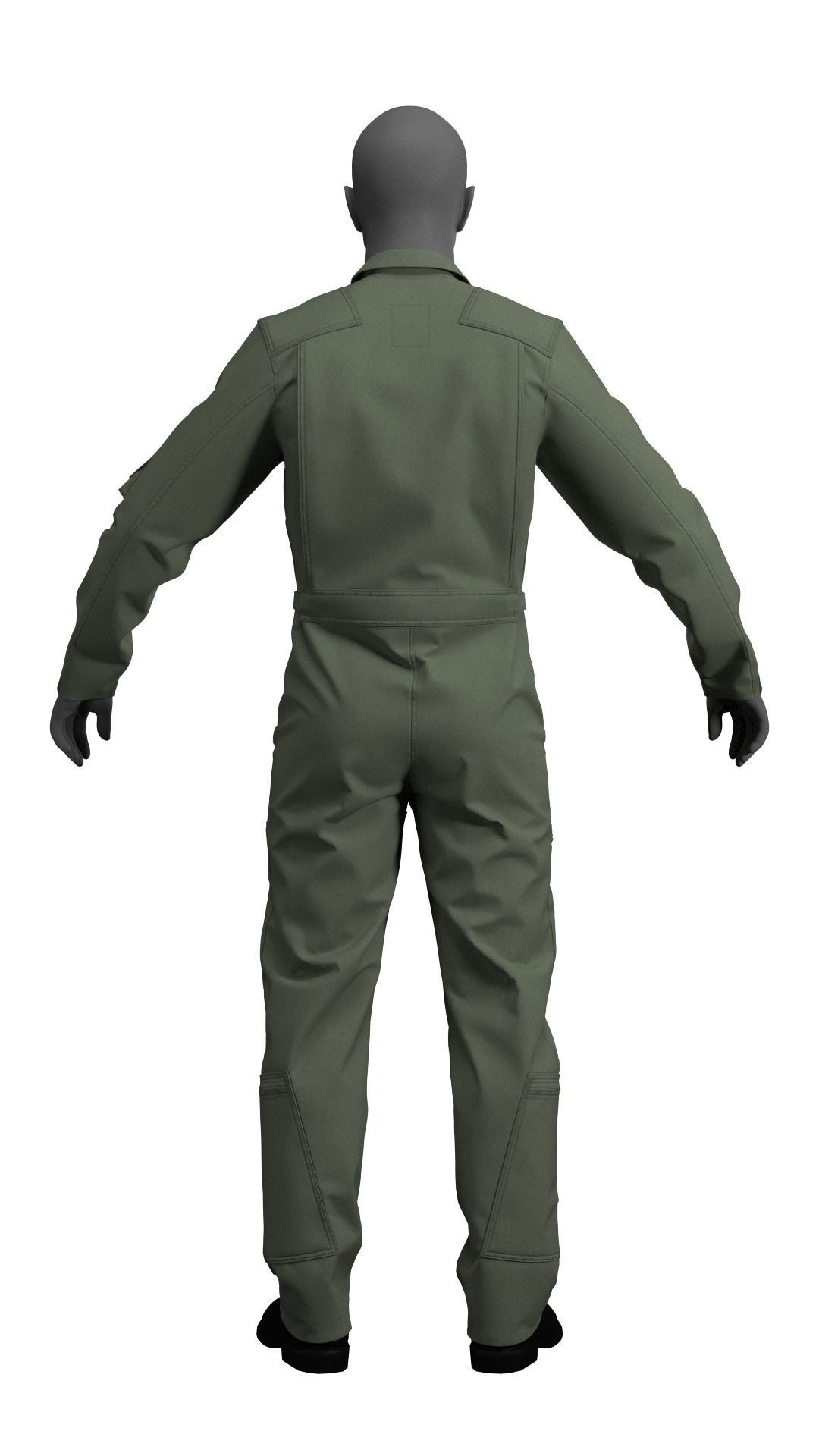 US Flight Suit CWU-27P - Marvelous Designer 3D model | CGTrader