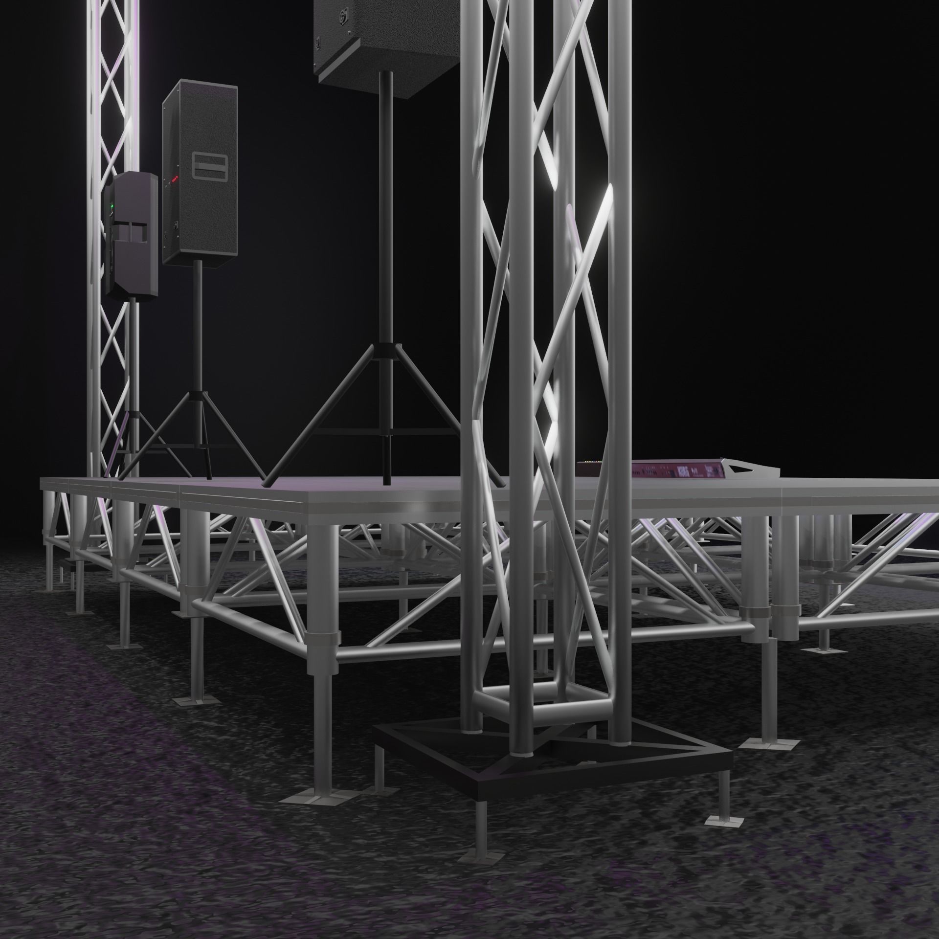 Various projection sound and lighting devices for parti free VR / AR ...