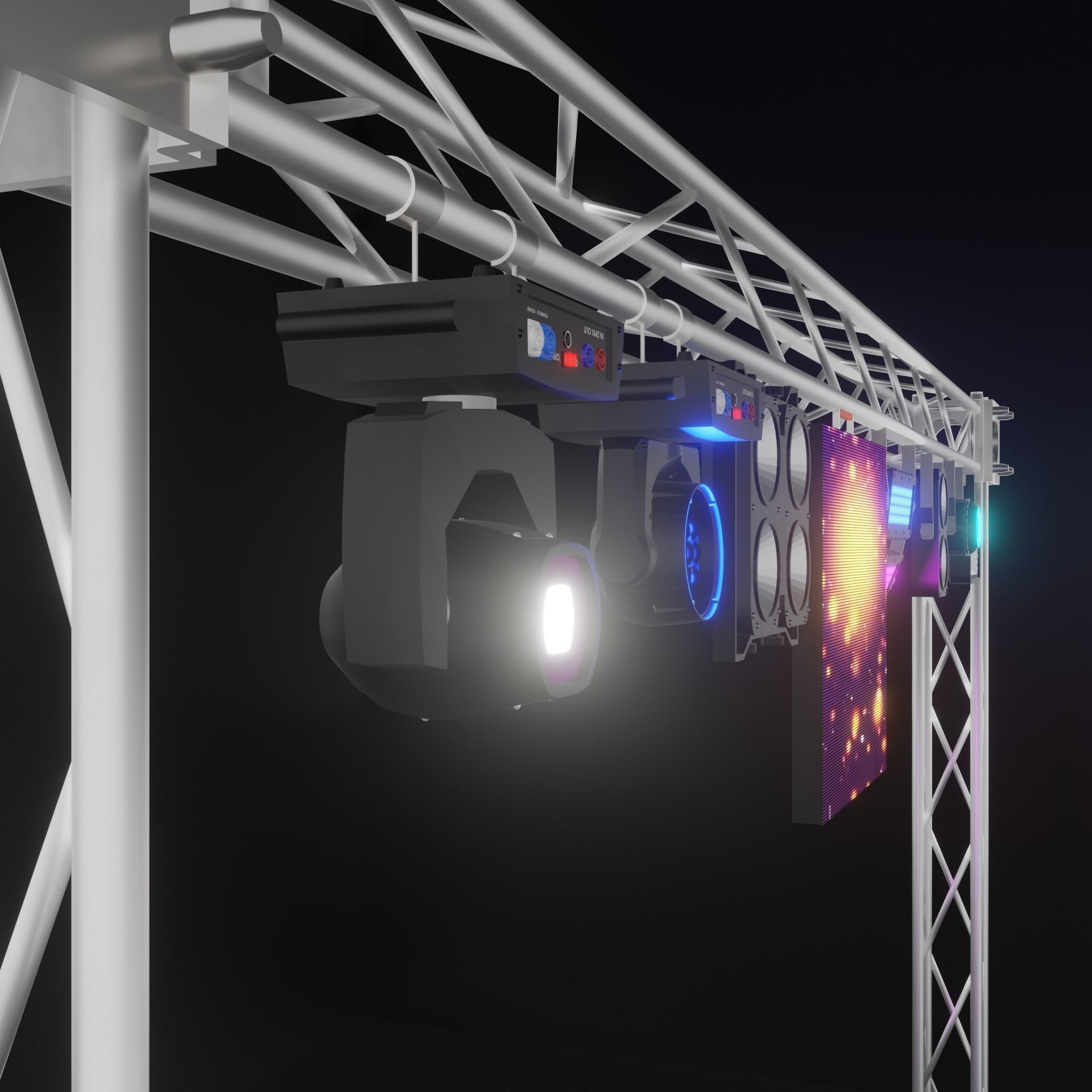 Various projection sound and lighting devices for parti free VR / AR ...