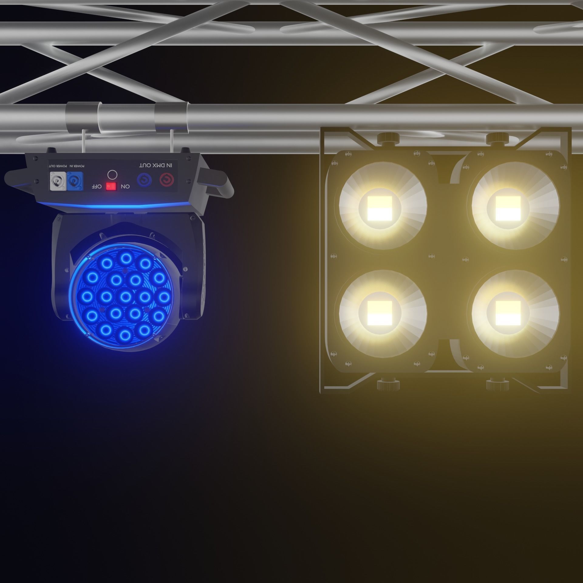 Various projection sound and lighting devices for parti free VR / AR ...