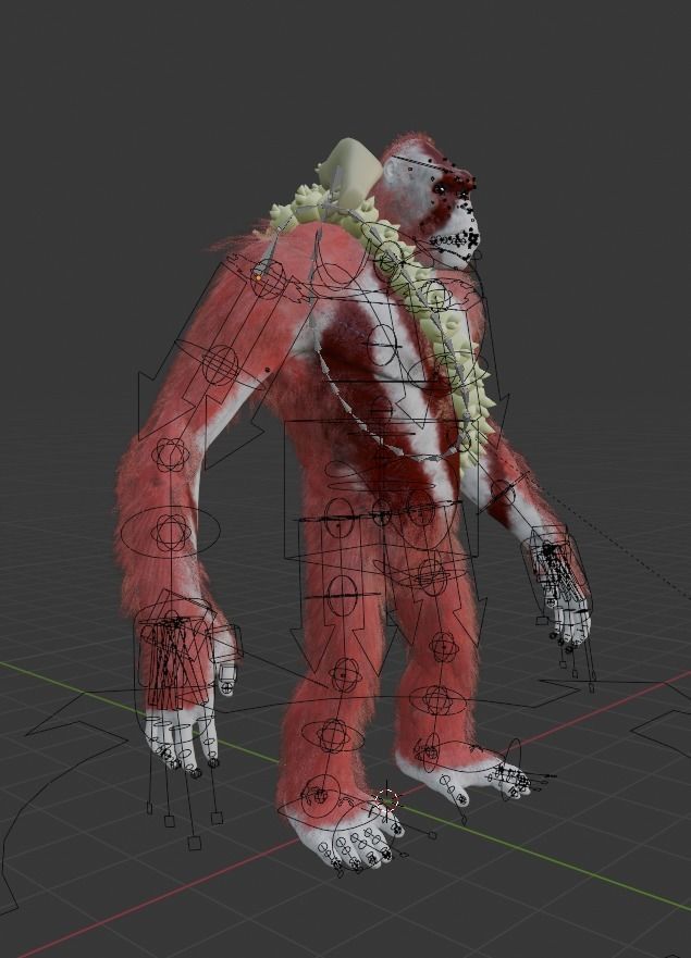 Skar king model free free 3D model rigged | CGTrader