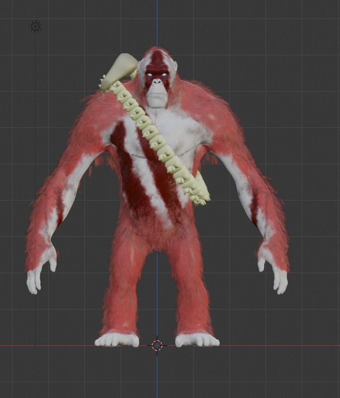 Skar king model free free 3D model rigged | CGTrader