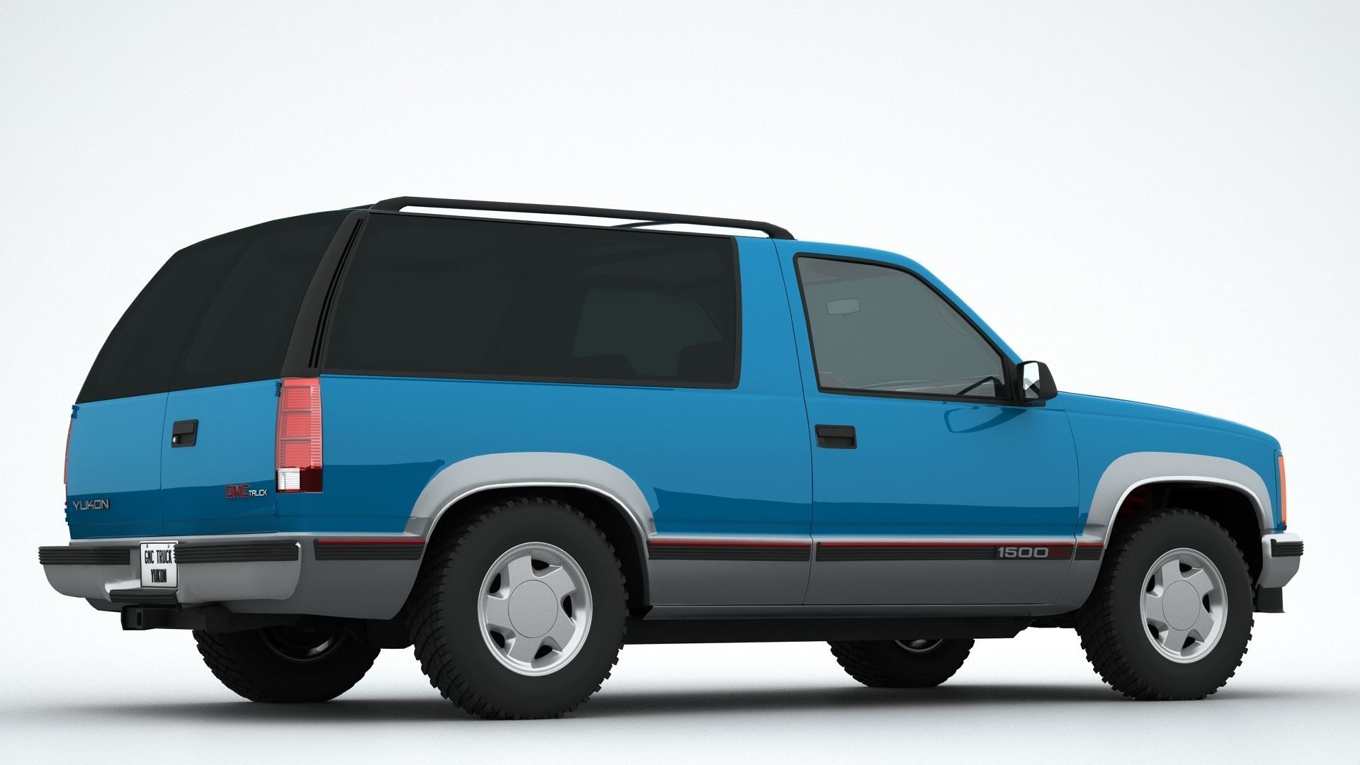 GMC Yukon 1992 3D model | CGTrader
