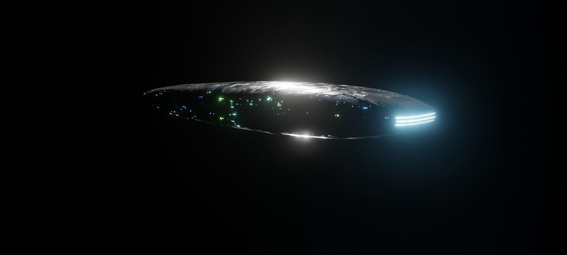Mothership 3D model | CGTrader