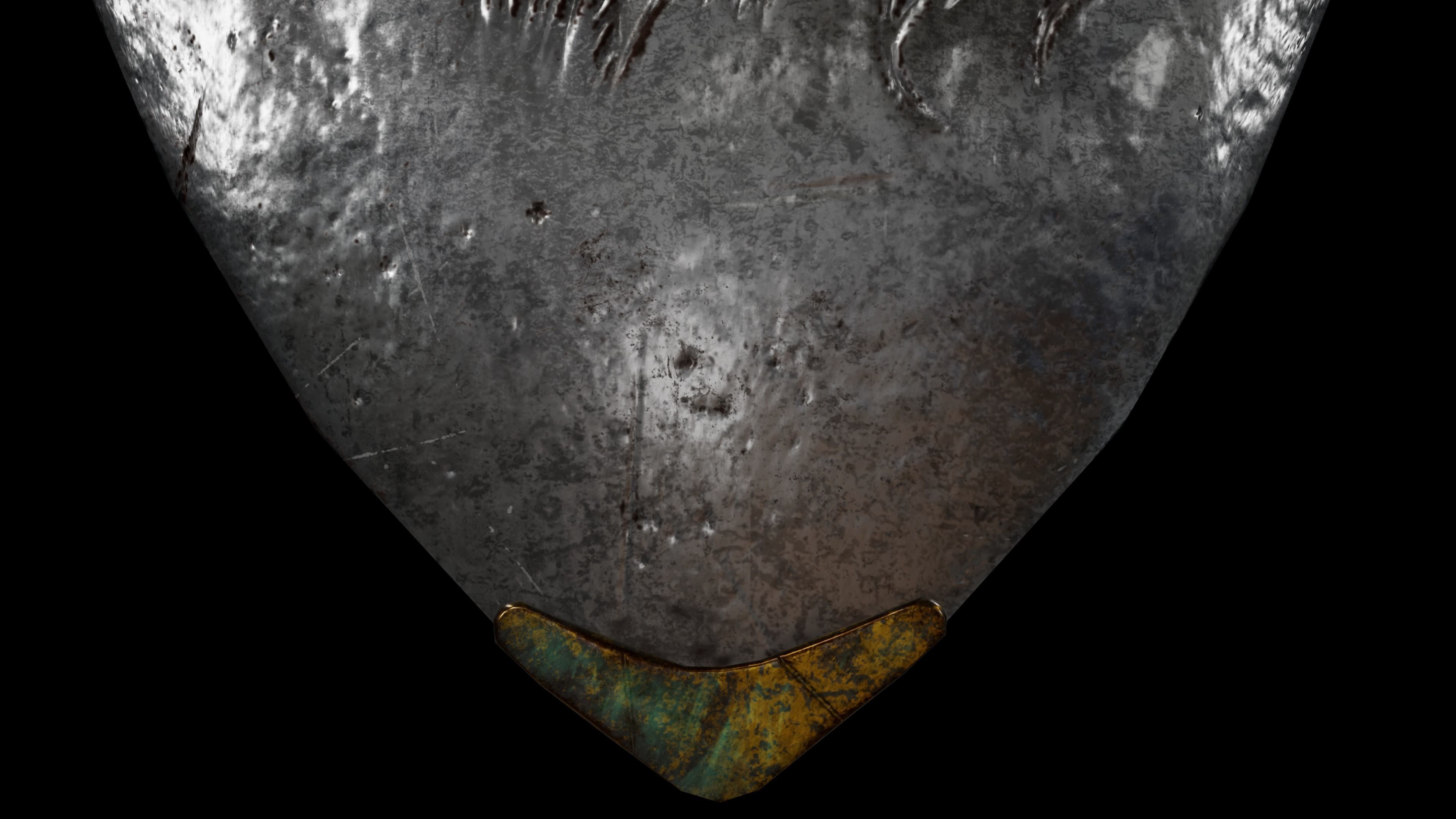 Metal shield free free VR / AR / low-poly 3D model | CGTrader