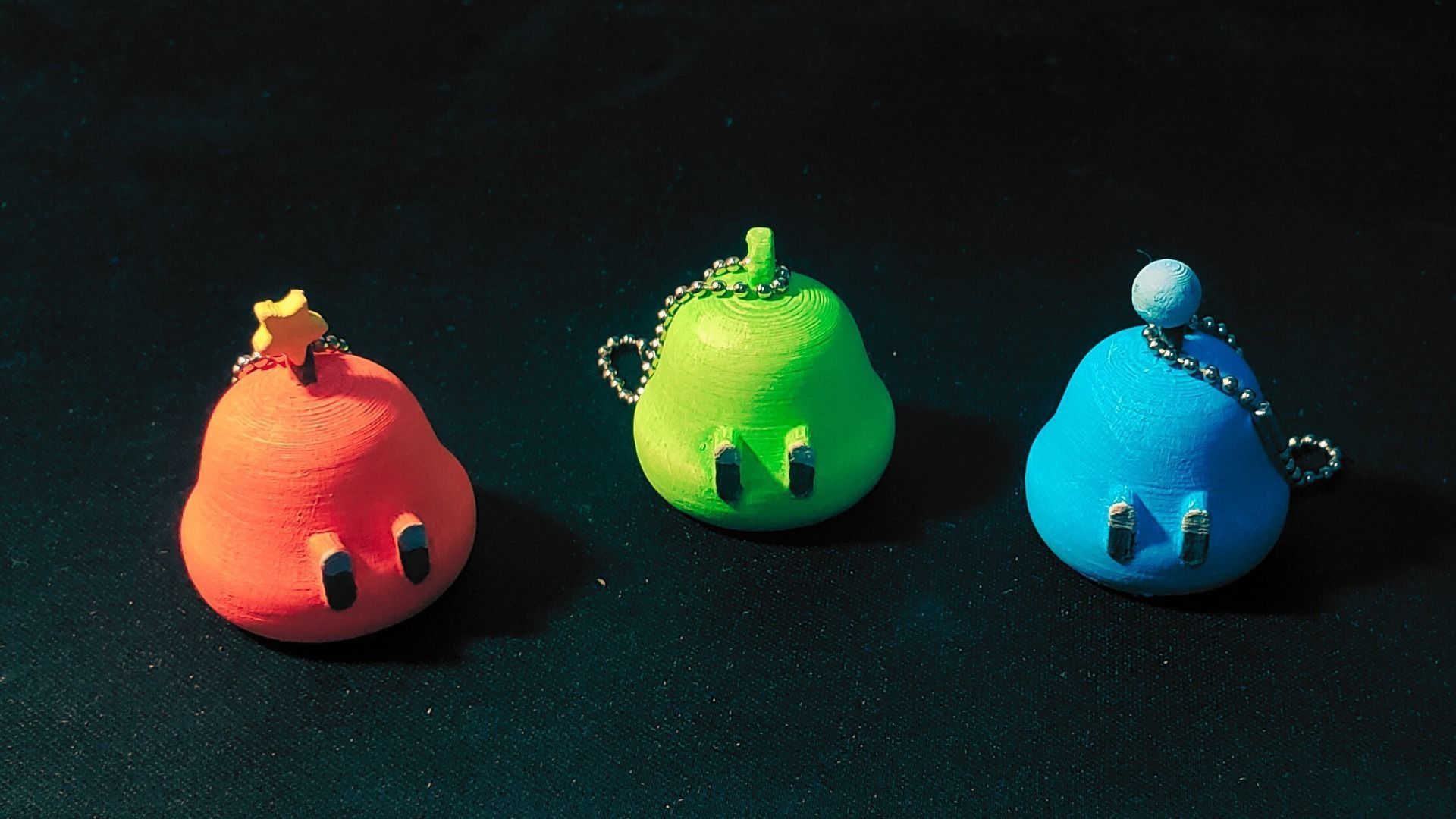 STARDEW VALLEY SLIME KEYCHAIN 3D model 3D printable | CGTrader