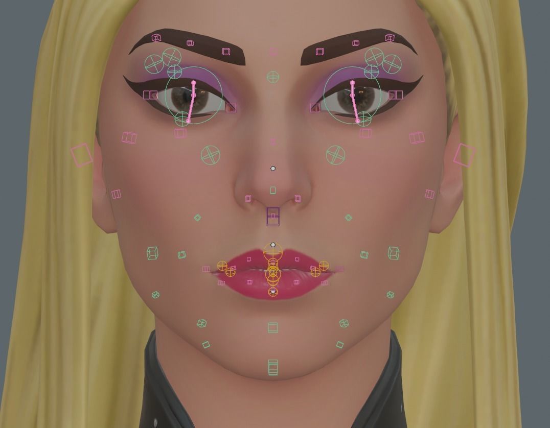 3D model Enigmatic and Chromatica Armor Gaga - Fortnite VR / AR / low ...