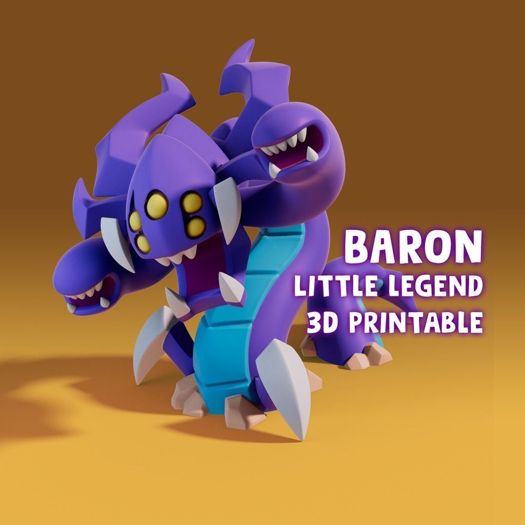 BARON League of legends 3D model 3D printable | CGTrader