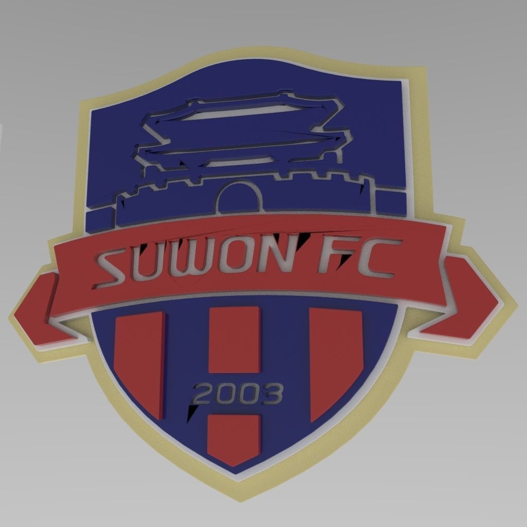 K League 1 all logo teams printable and renderable 3D model 3D ...