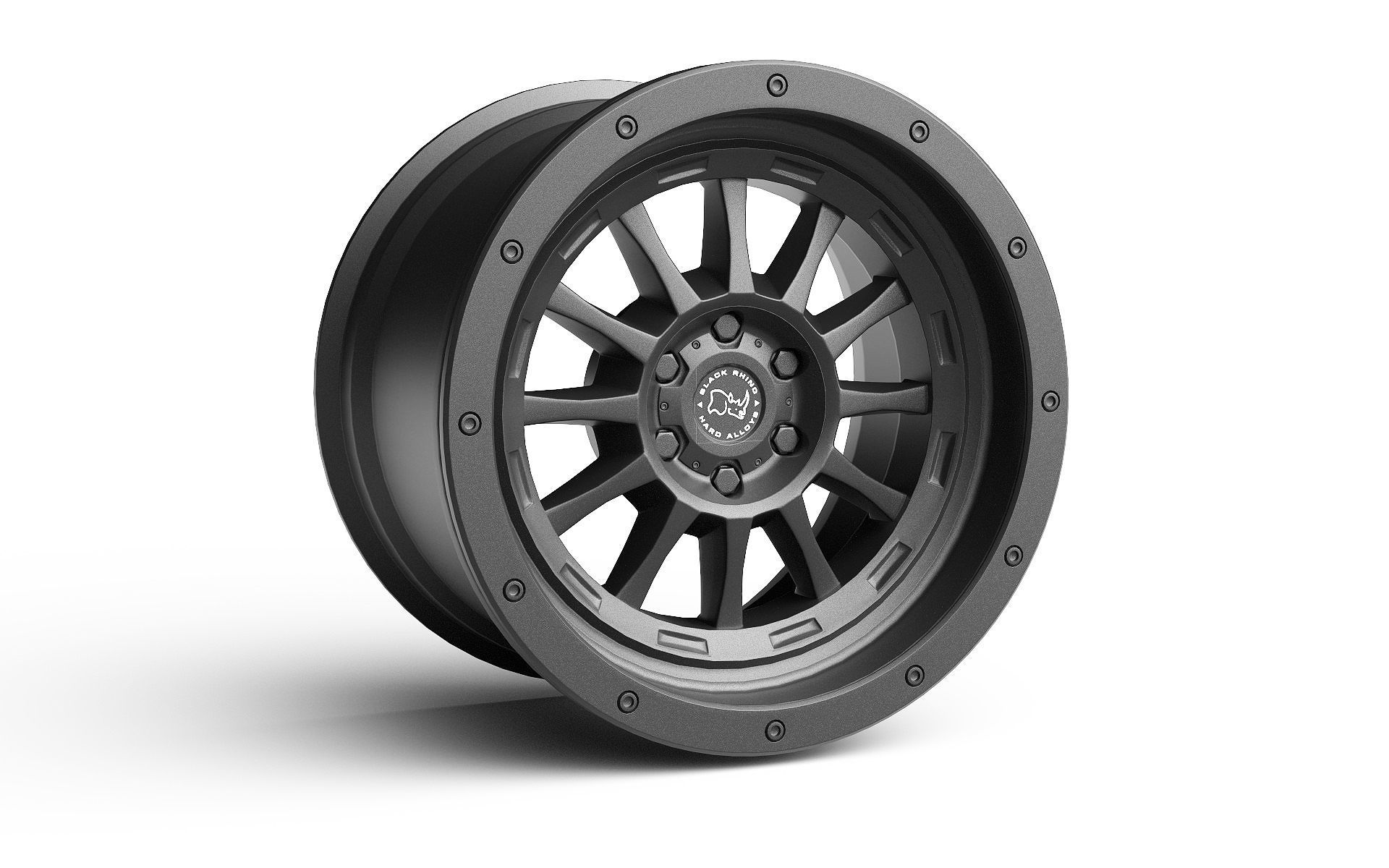 Black Rhino DUGGER Matte Black 3D model | CGTrader