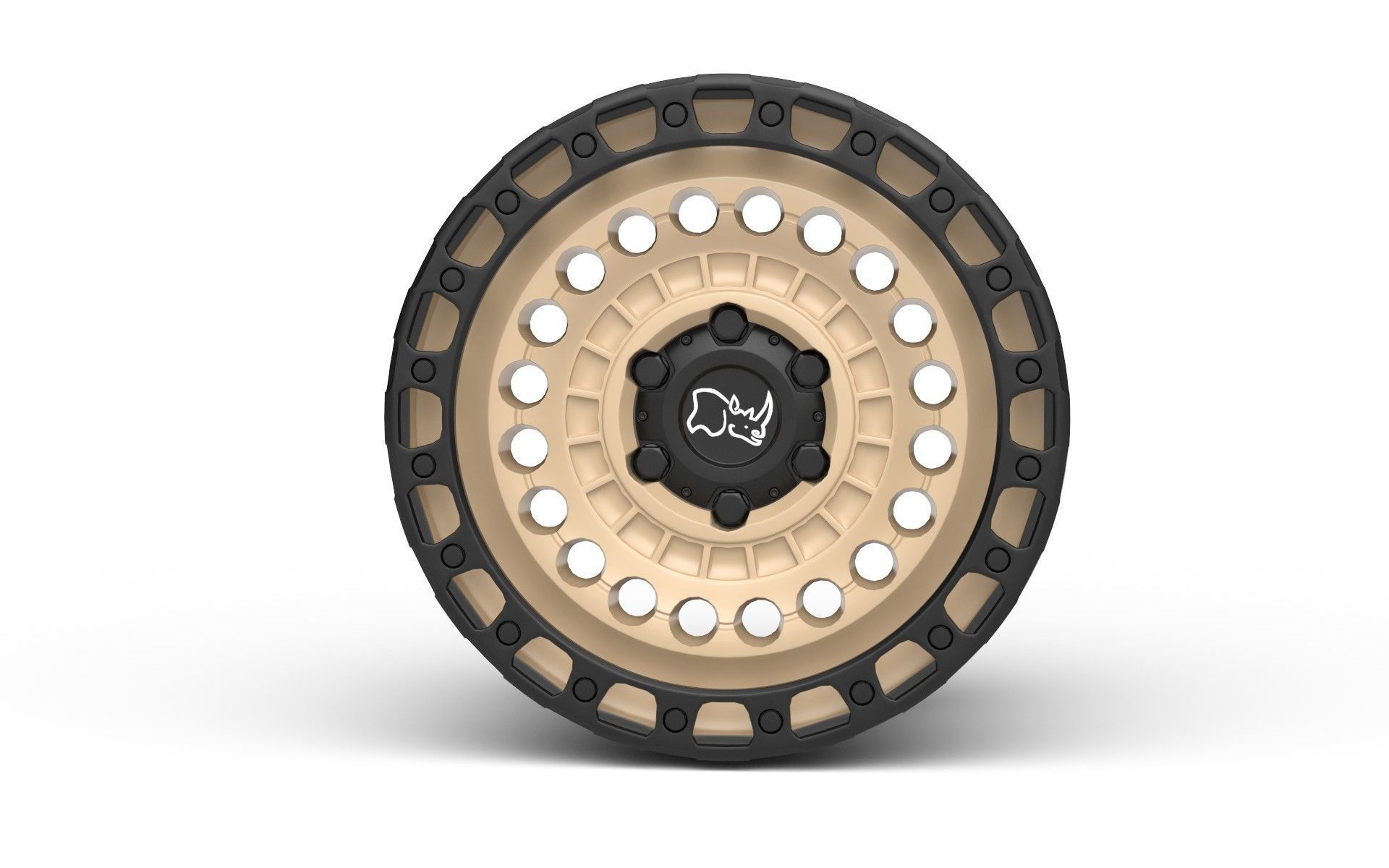 Black Rhino Sentinel Desert Sand 3D model | CGTrader