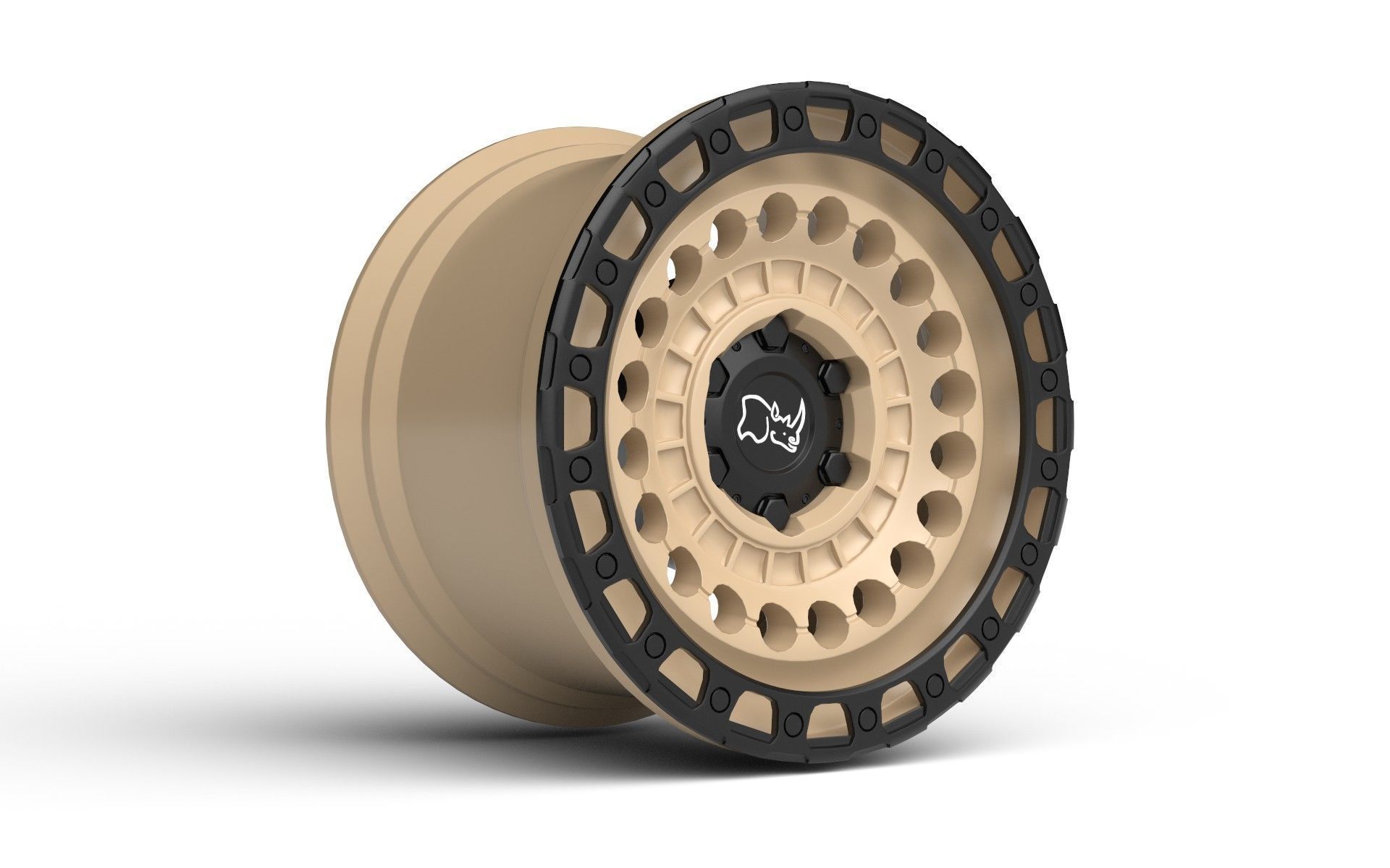 Black Rhino Sentinel Desert Sand 3D model | CGTrader