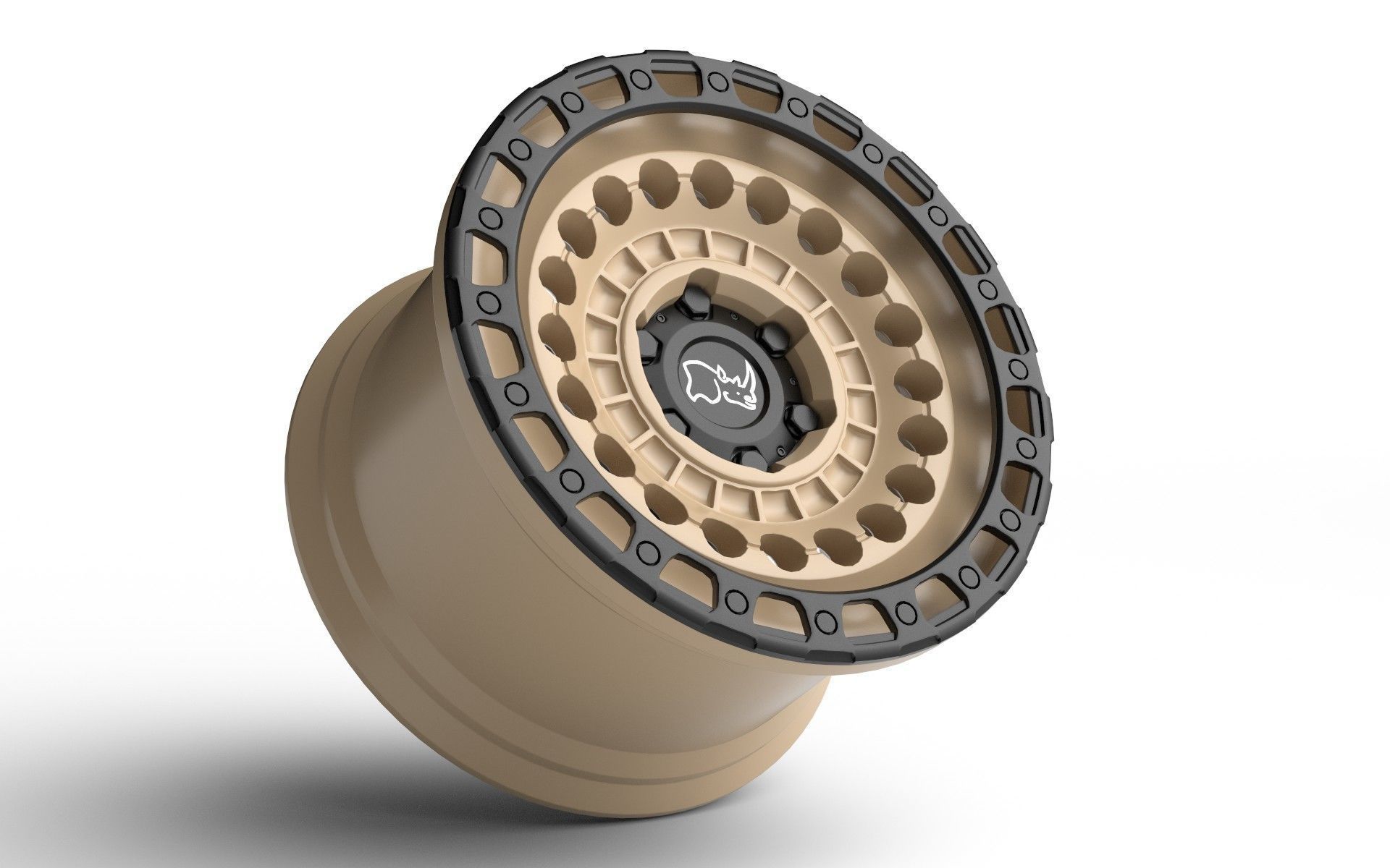 Black Rhino Sentinel Desert Sand 3D model | CGTrader