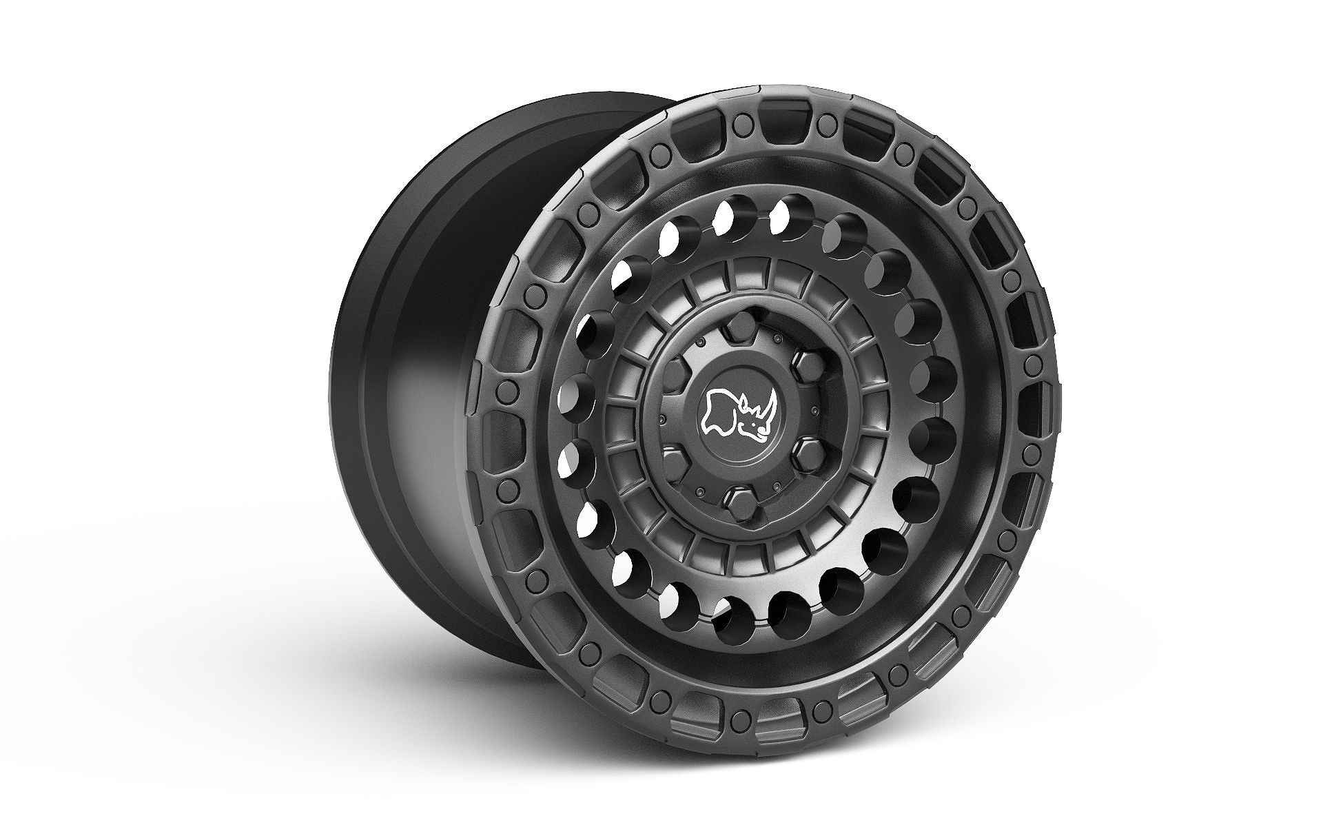 Black Rhino Sentinel Matte Black 3D model | CGTrader