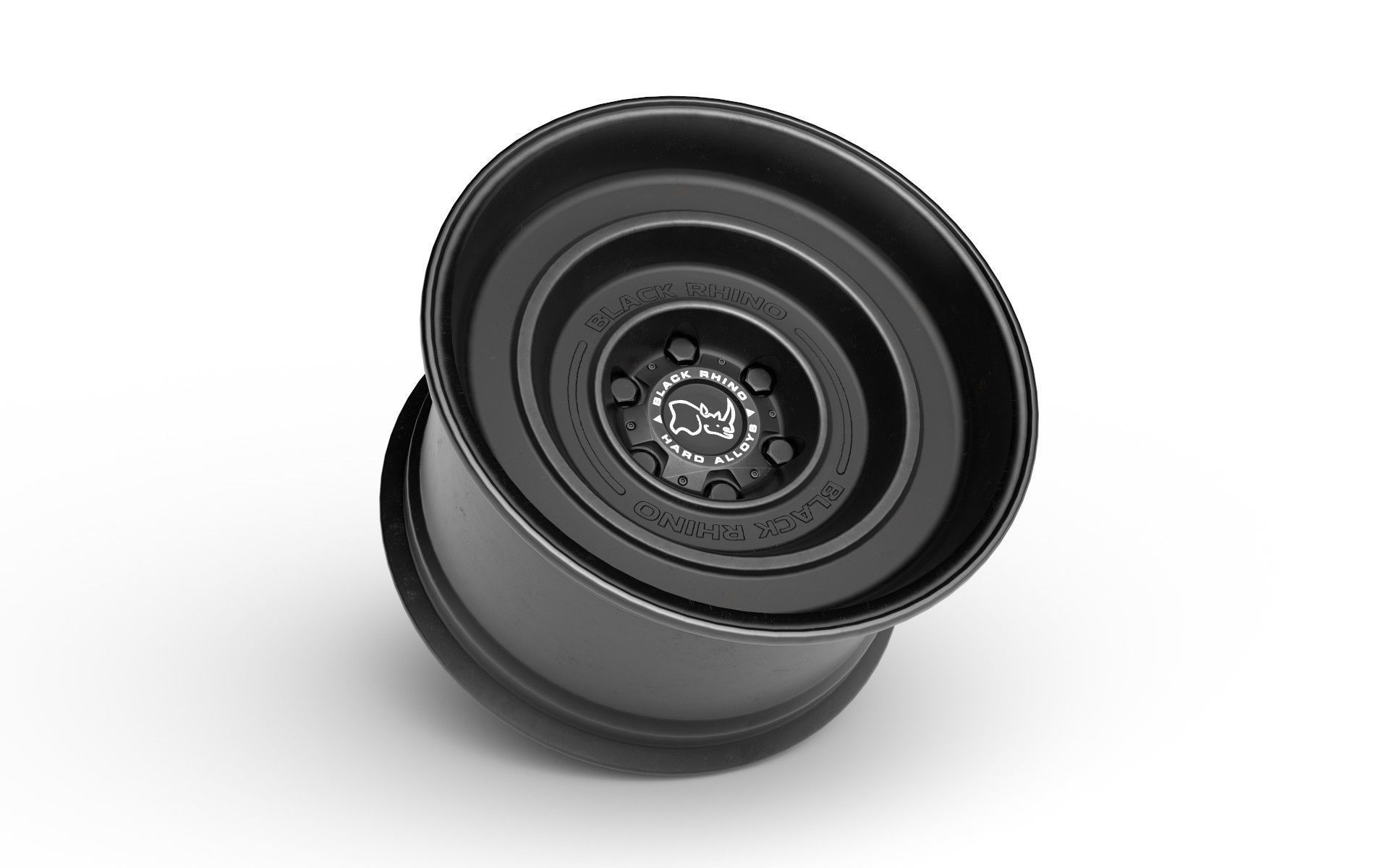 Black Rhino Solid Matte Gun Black 3D model | CGTrader