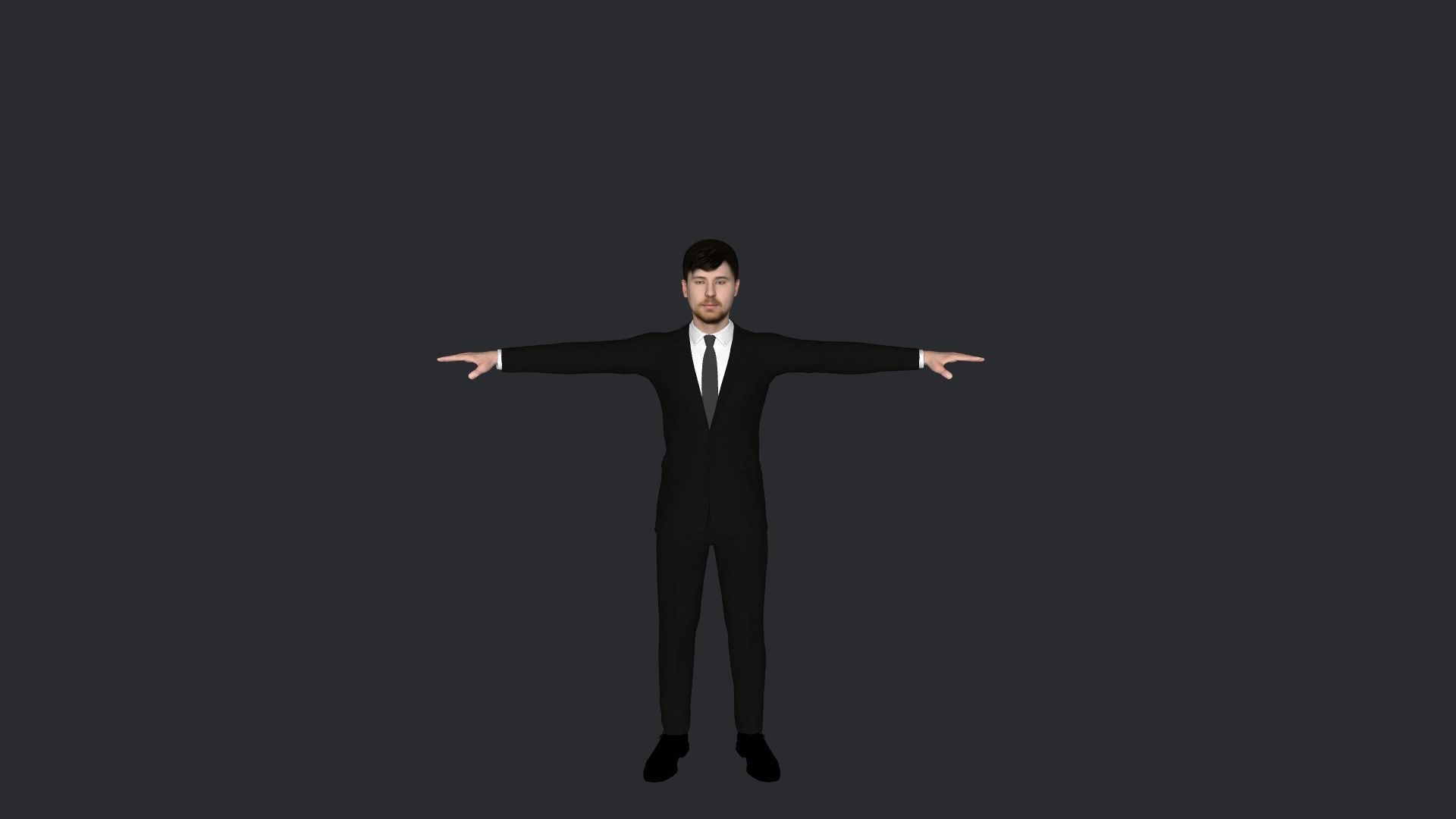 Mr beast Hyper Realistic Full Body Rigged Character 3D model rigged ...