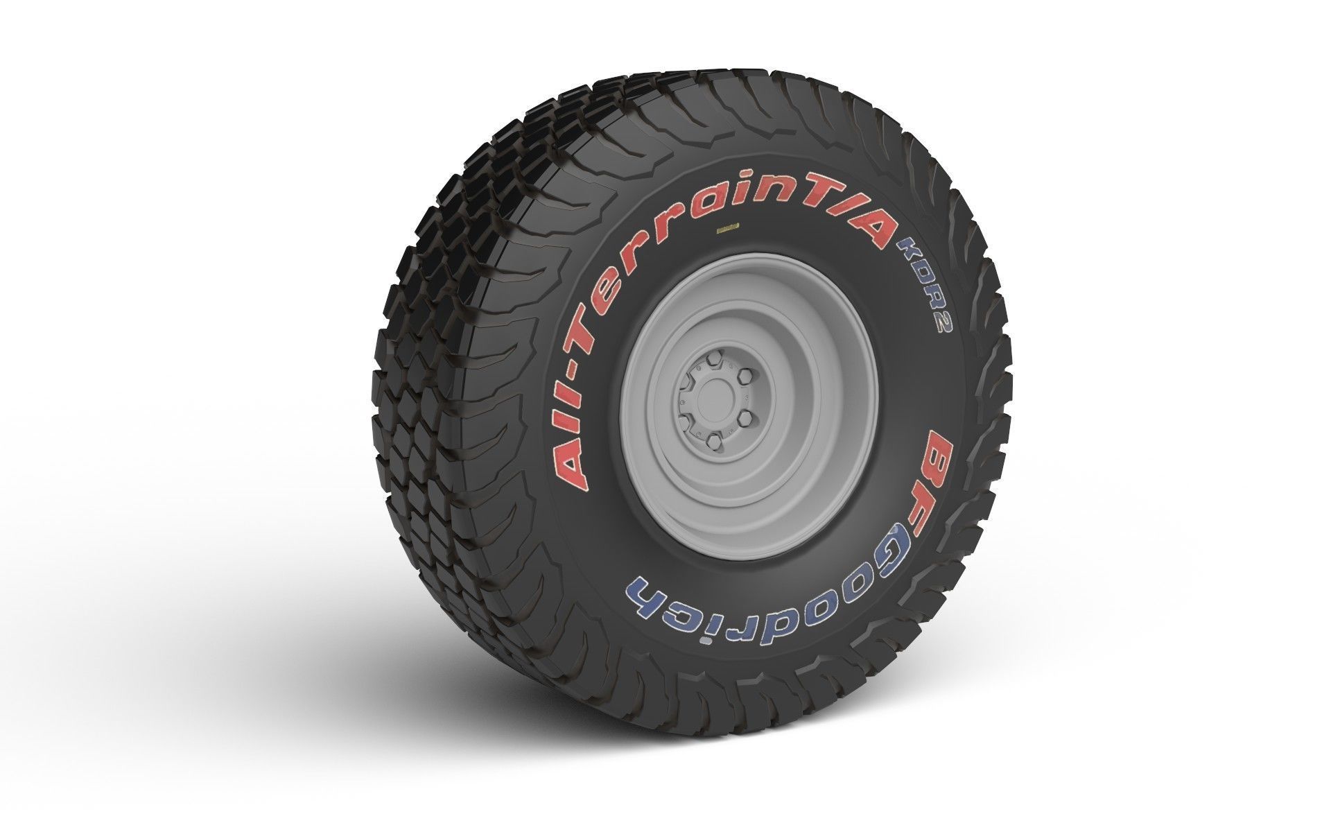 BF Goodrich BFG BAJA 3D model | CGTrader