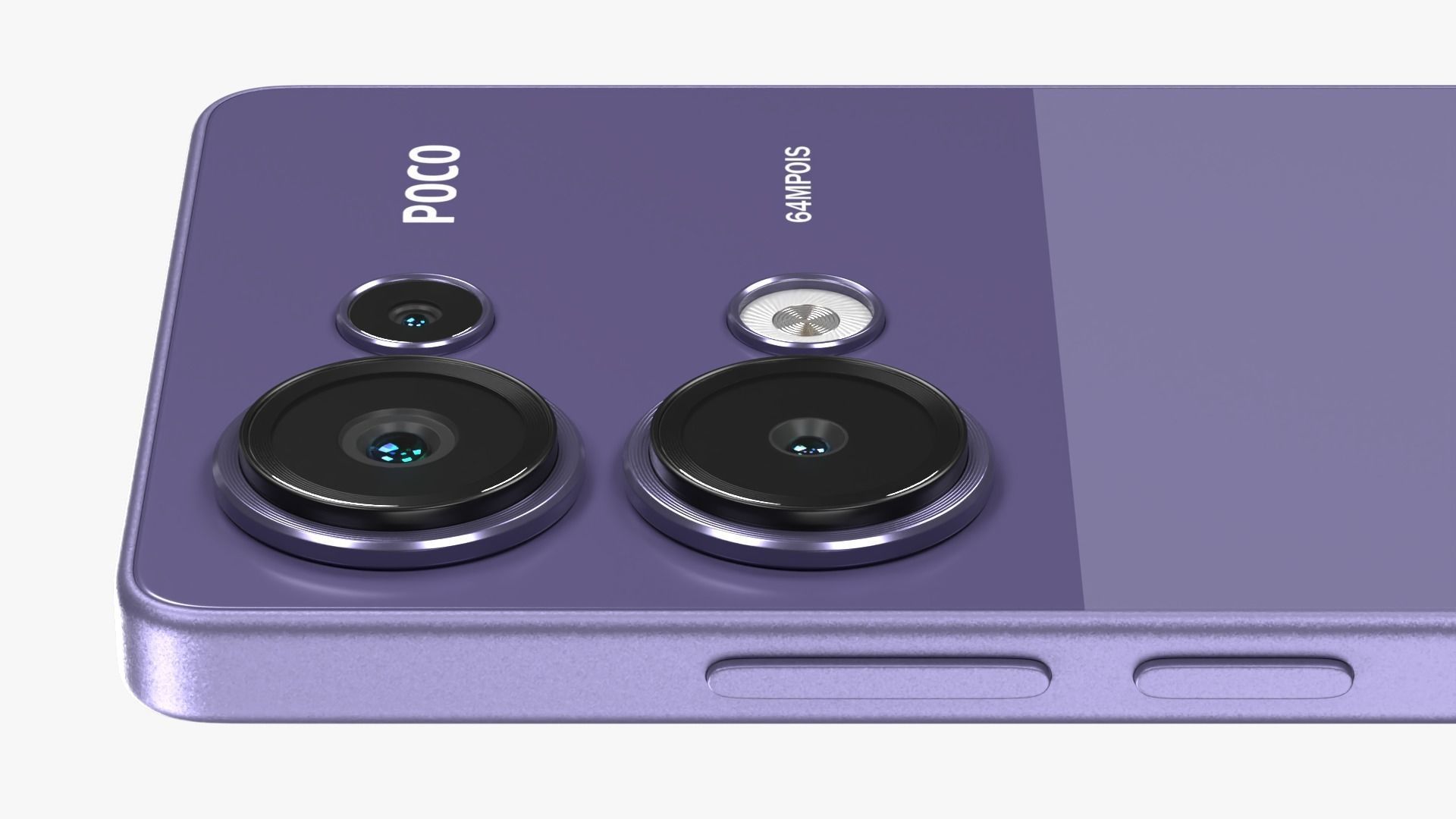 3D model POCO M6 Pro Purple VR / AR / low-poly | CGTrader