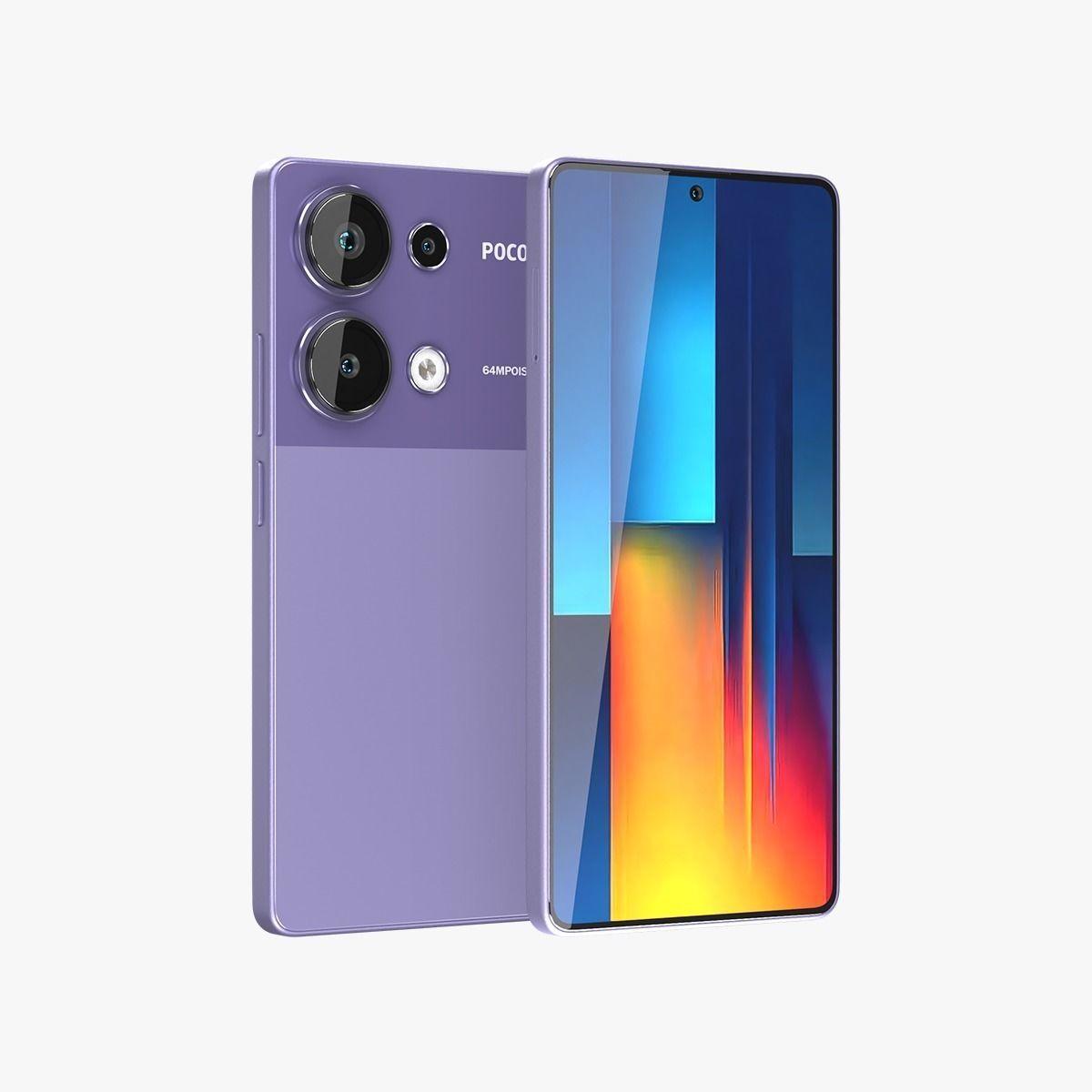 3D model POCO M6 Pro Purple VR / AR / low-poly | CGTrader