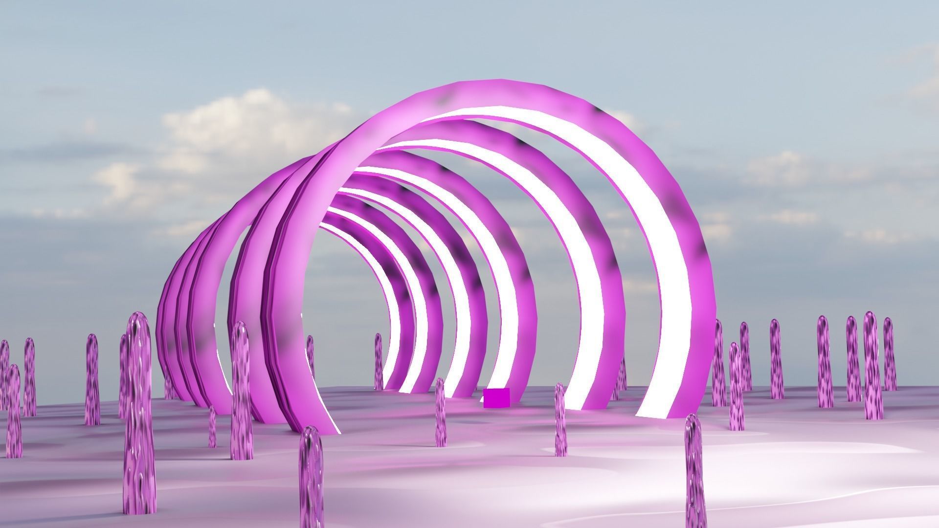 Simple environment design 3D model 3D printable | CGTrader