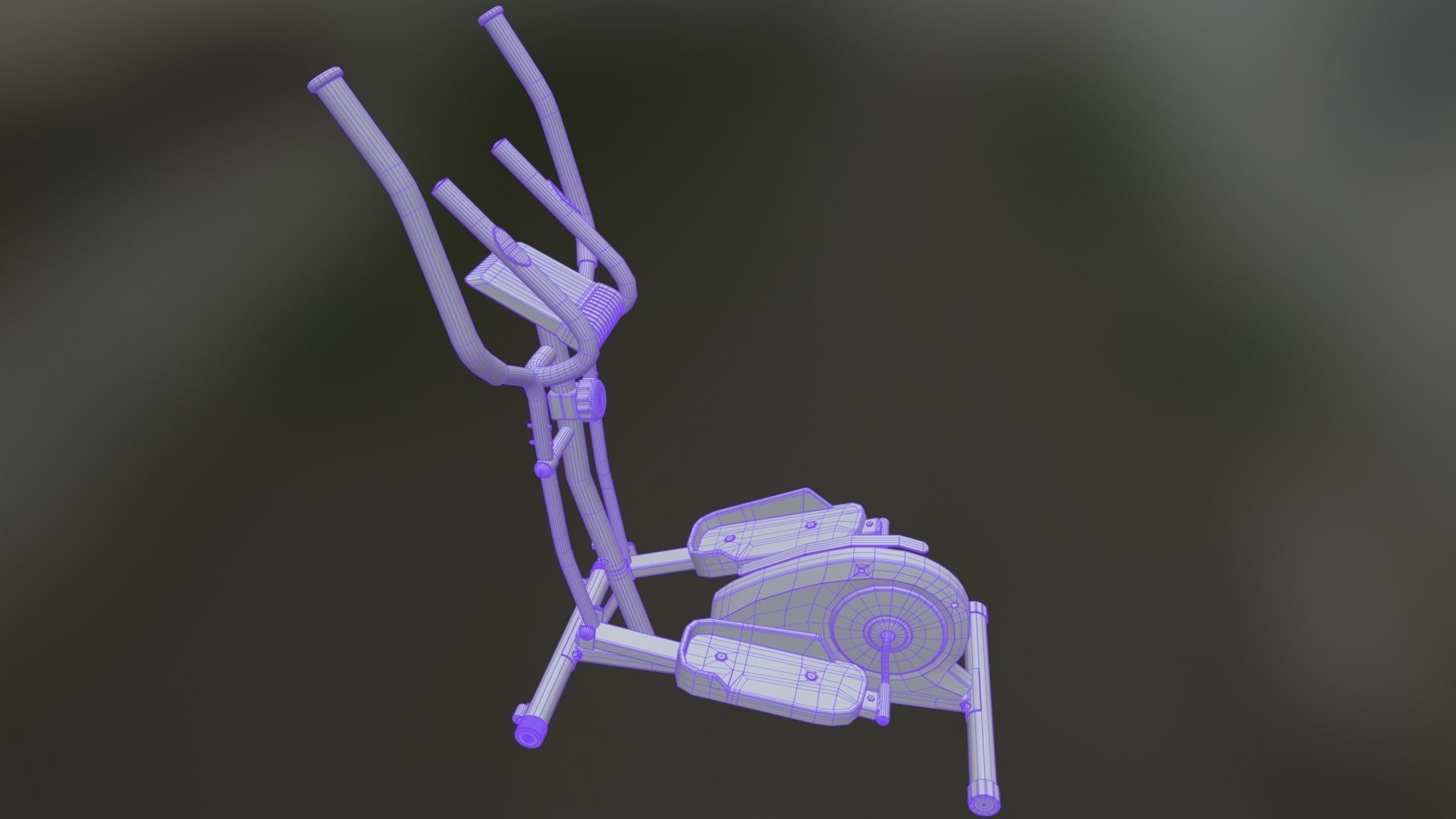 Gym Cycle Low Poly 3D model | CGTrader