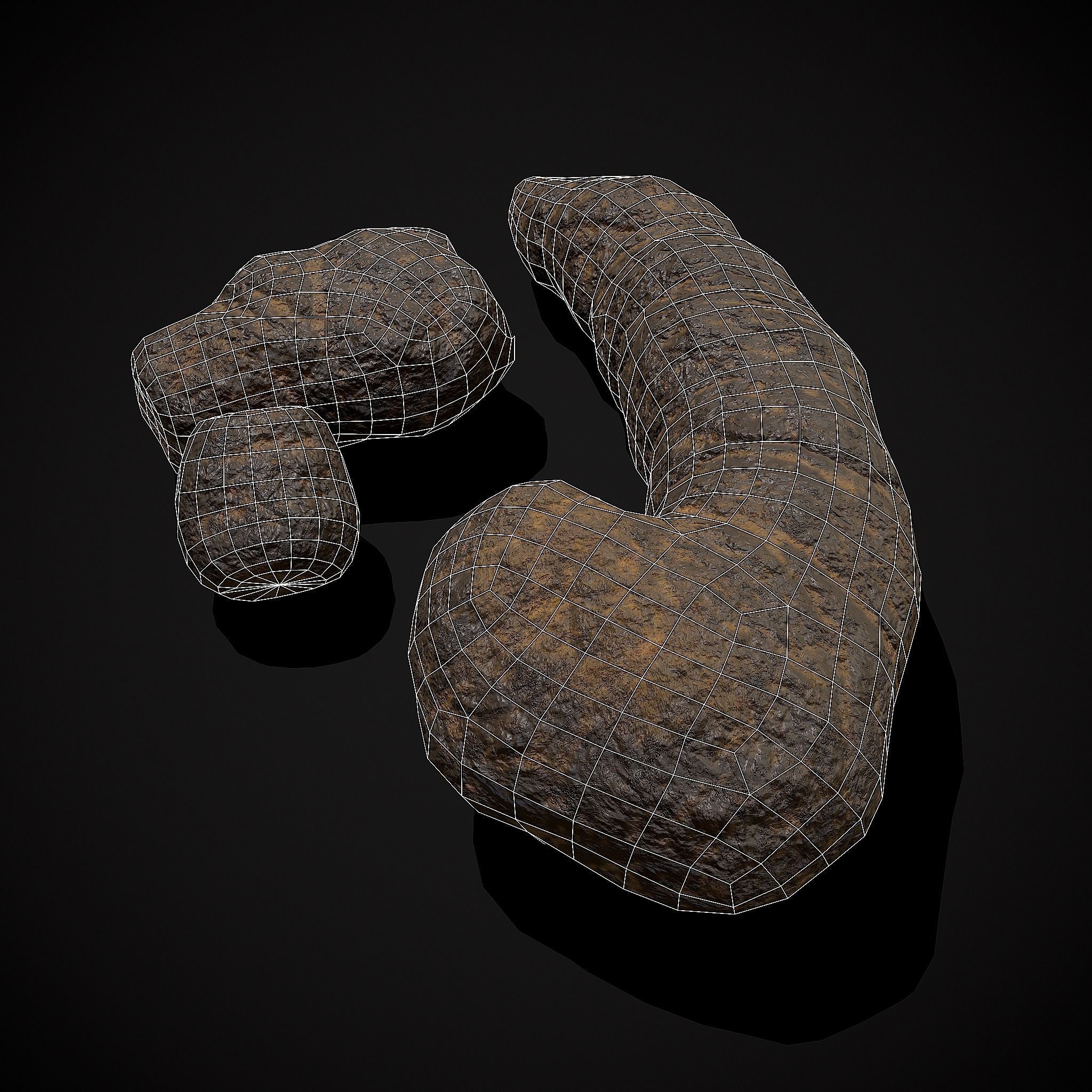 3D model Dog Poop VR / AR / low-poly | CGTrader