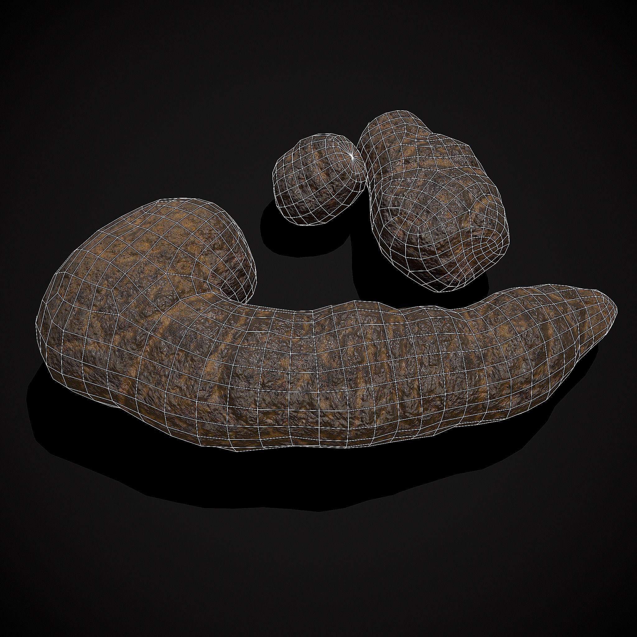 3D model Dog Poop VR / AR / low-poly | CGTrader