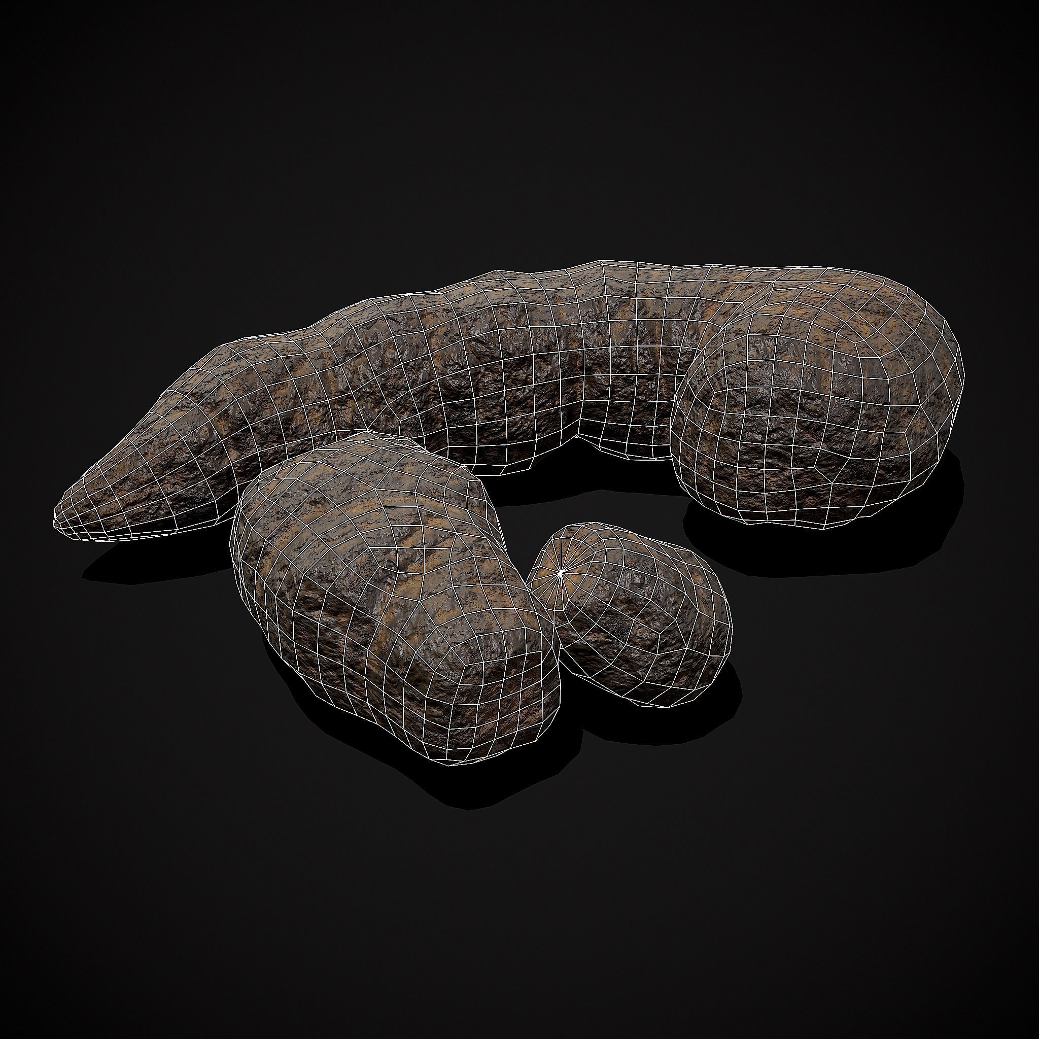 3D model Dog Poop VR / AR / low-poly | CGTrader