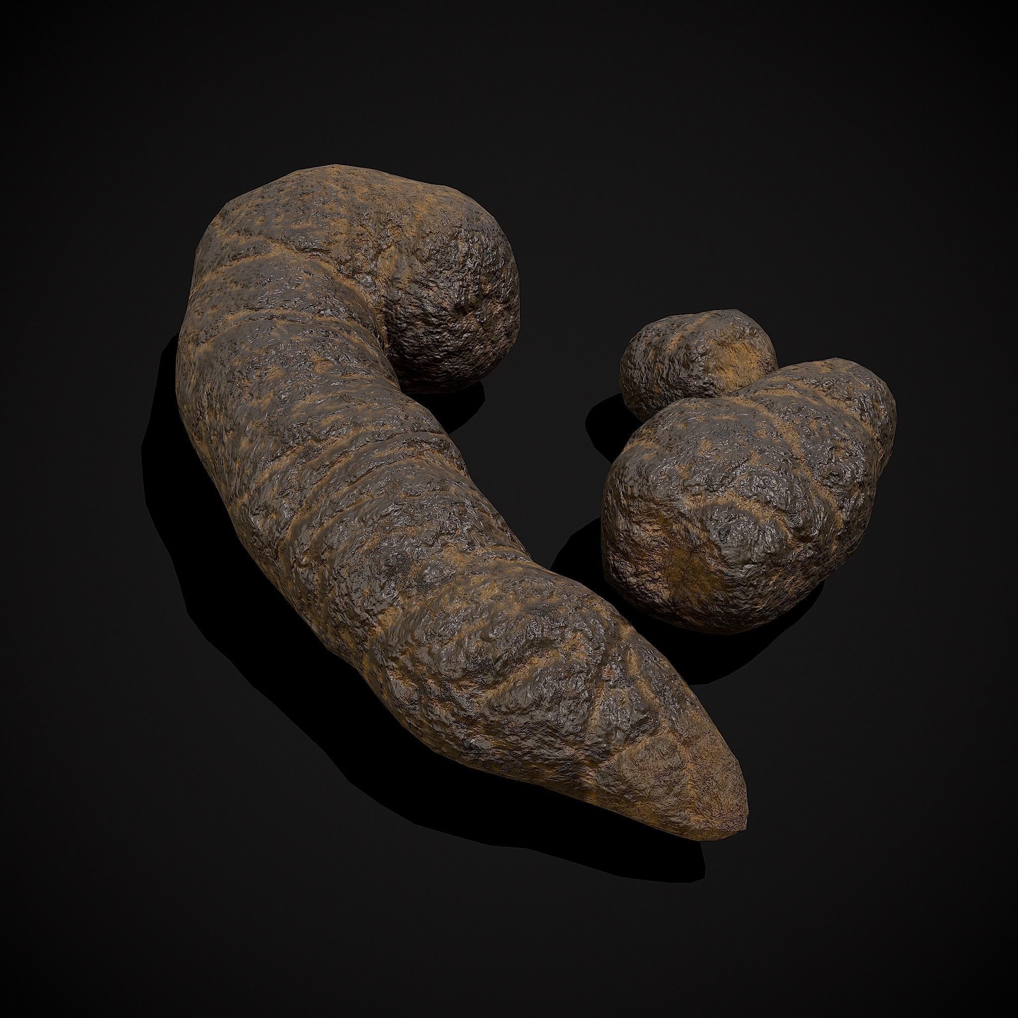 3D model Dog Poop VR / AR / low-poly | CGTrader