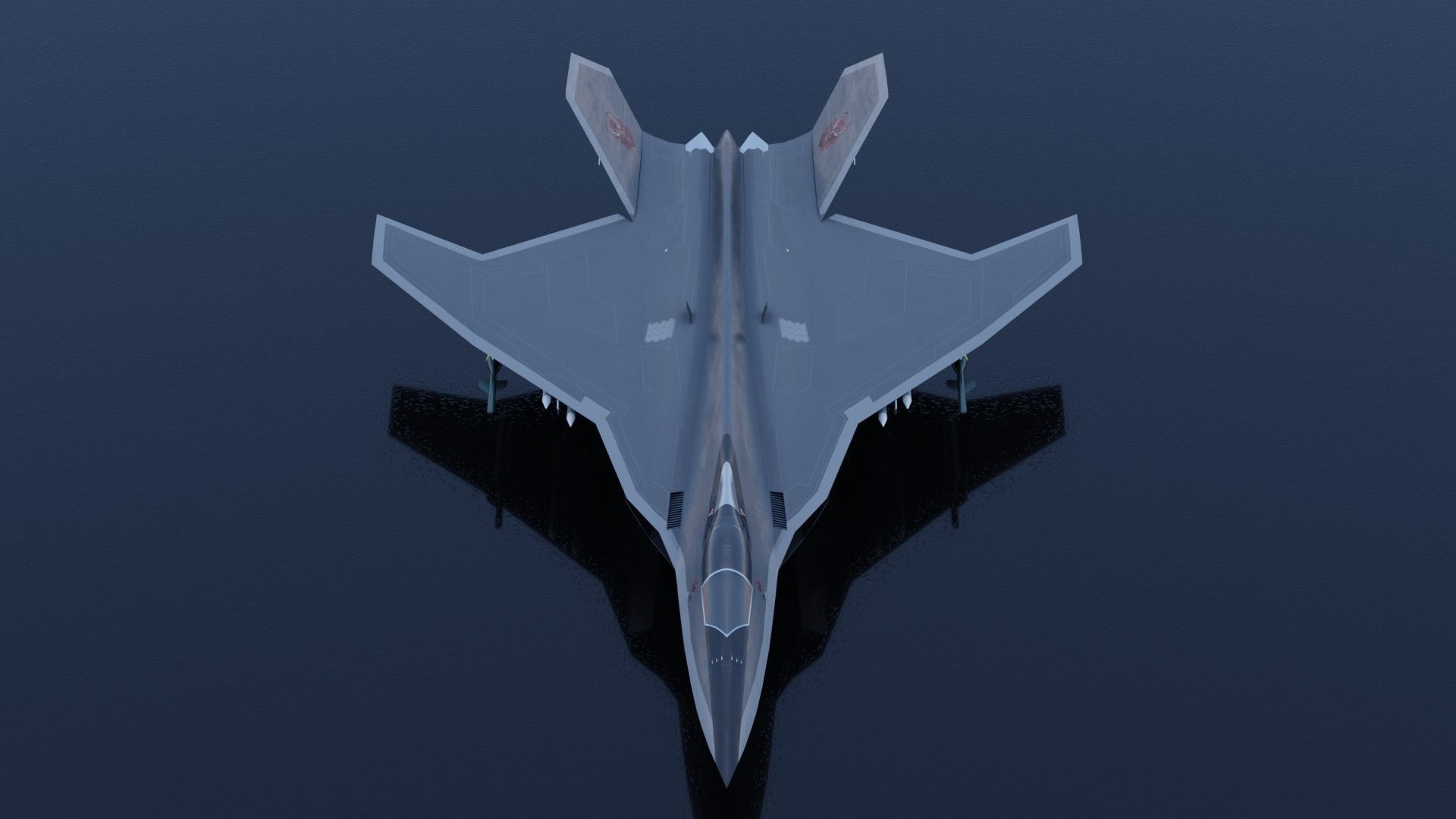 3D model Mitsubishi F-3 F-X Godzilla VR / AR / low-poly | CGTrader