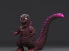 SHIN GODZILLA CHIBI 3D model 3D printable | CGTrader
