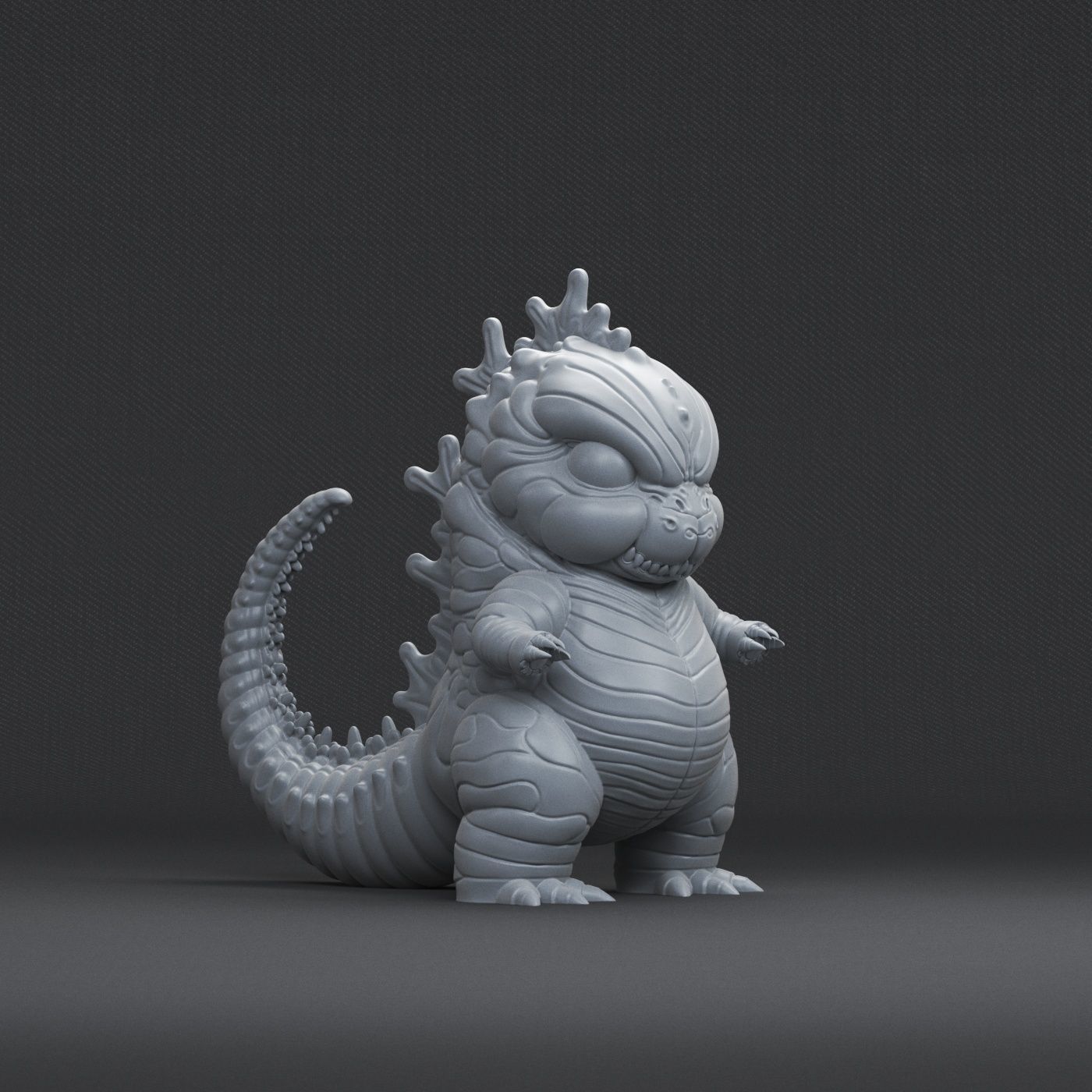 GODZILLA ALIEN 3D model 3D printable | CGTrader