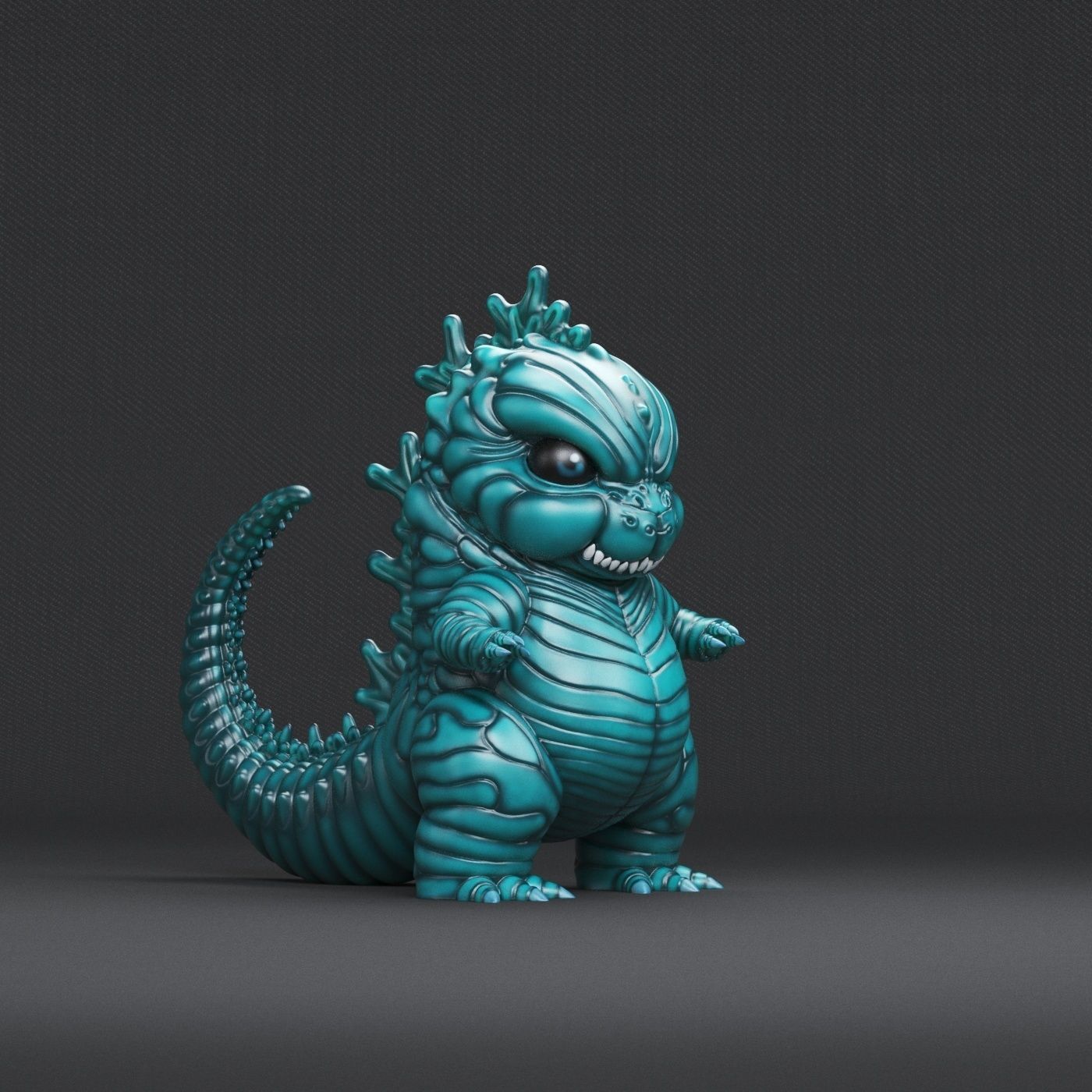 GODZILLA ALIEN 3D model 3D printable | CGTrader