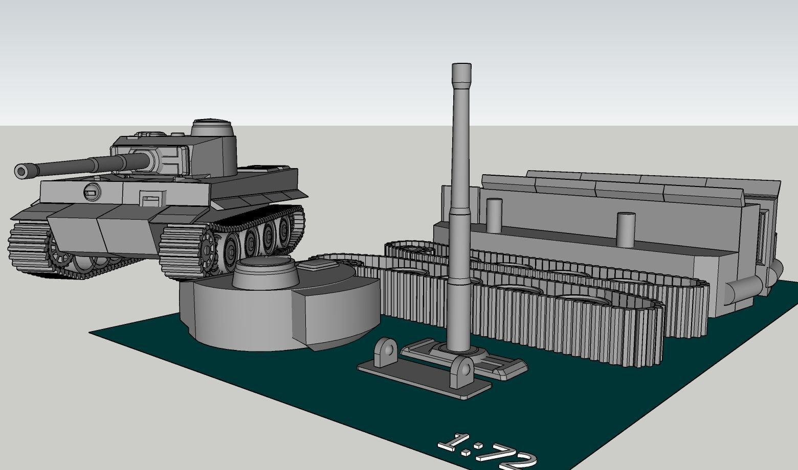 3D Printable German Tiger tank 3D model 3D printable | CGTrader