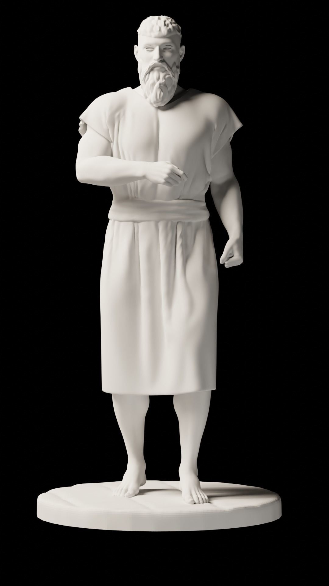 Roman Philosopher 3D model 3D printable | CGTrader