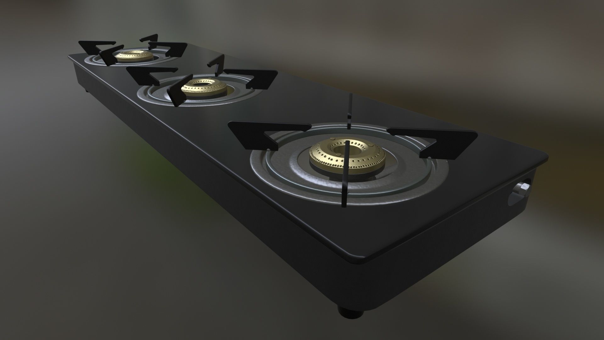 3D model Burner For Kitchen VR / AR / low-poly | CGTrader